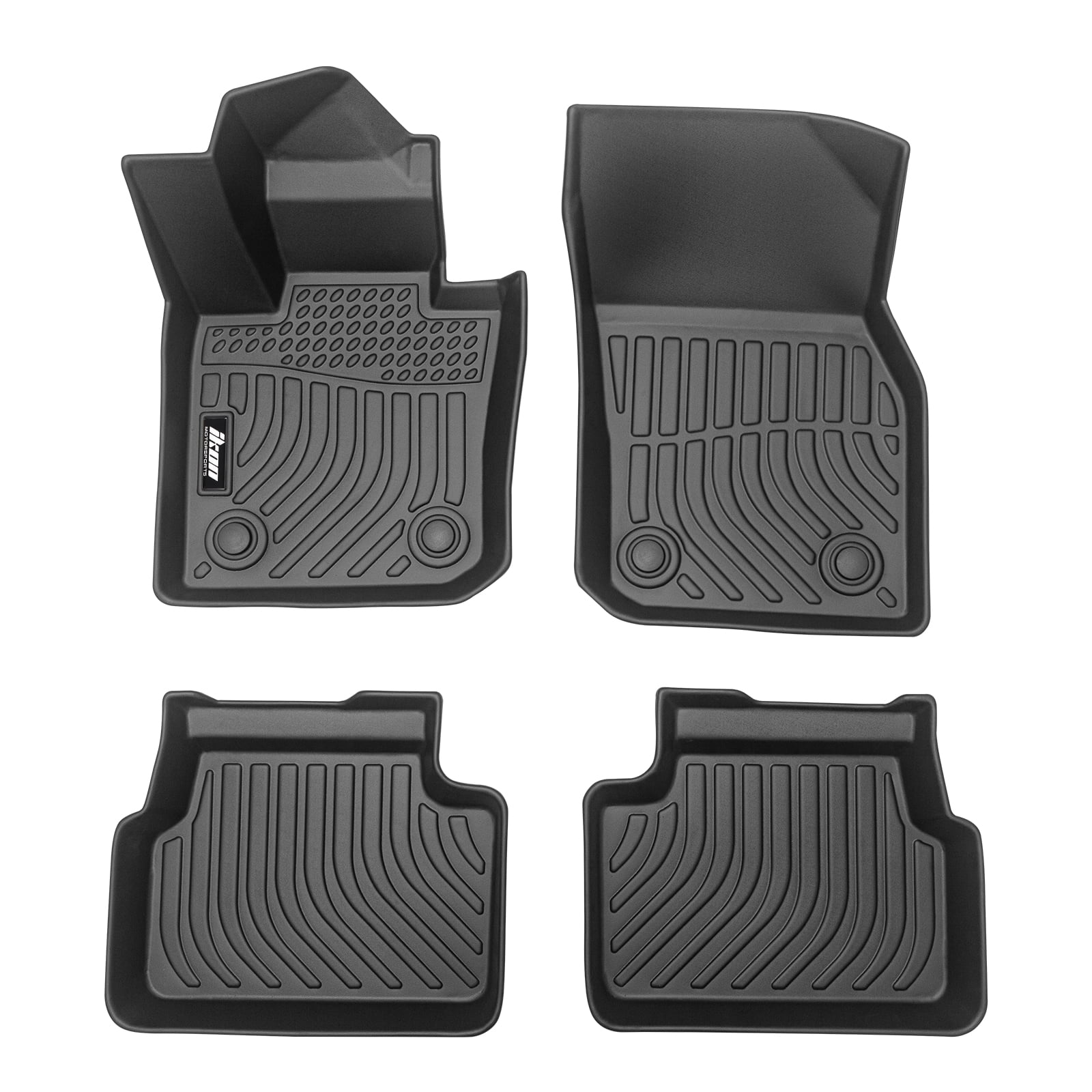 Ikon Motorsports 3D TPE Floor Mats Compatible with 2015-2024 Mini ...