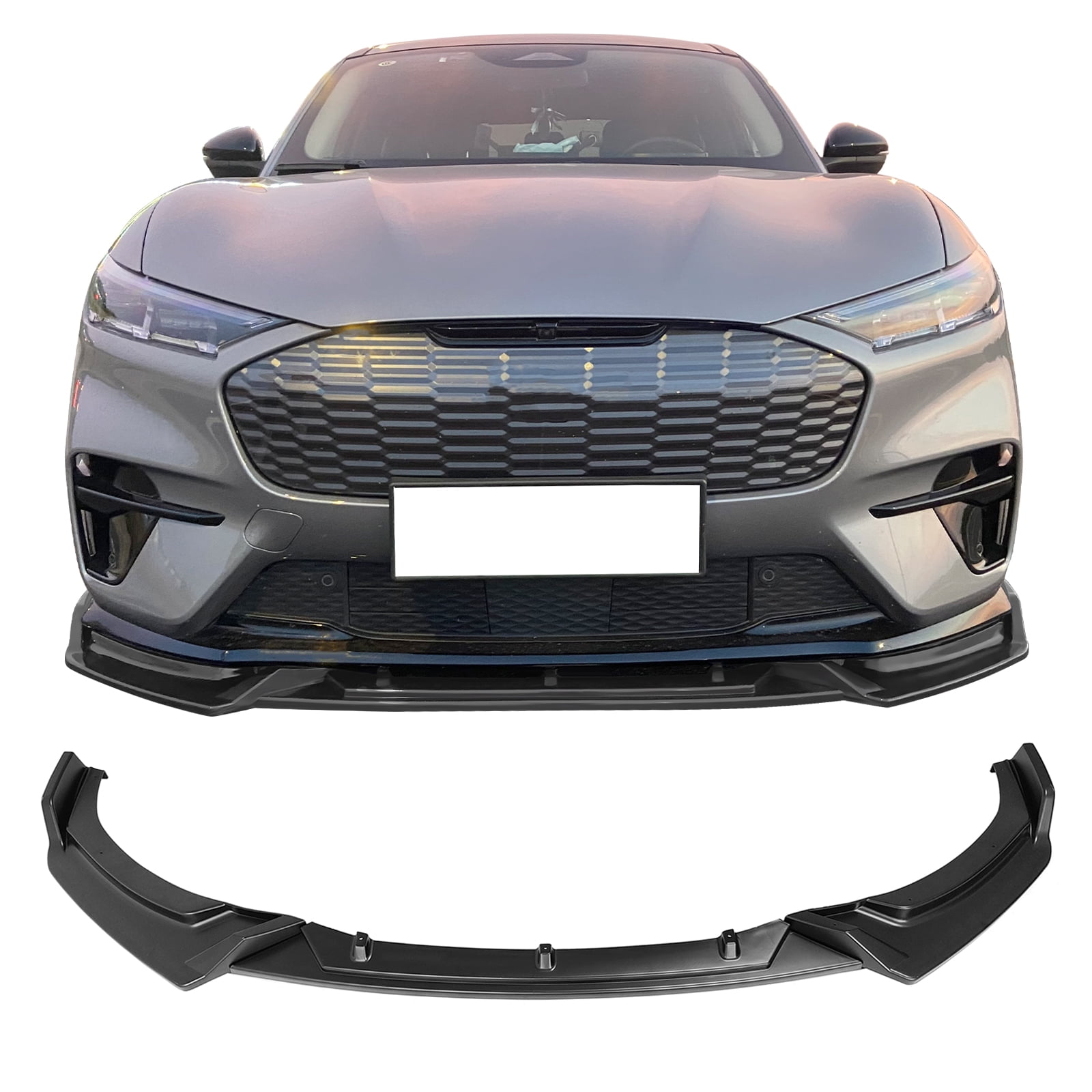 Ikon Motorsports 3PCS Front Bumper Lip Spoiler Air Dam Chin Splitter ...