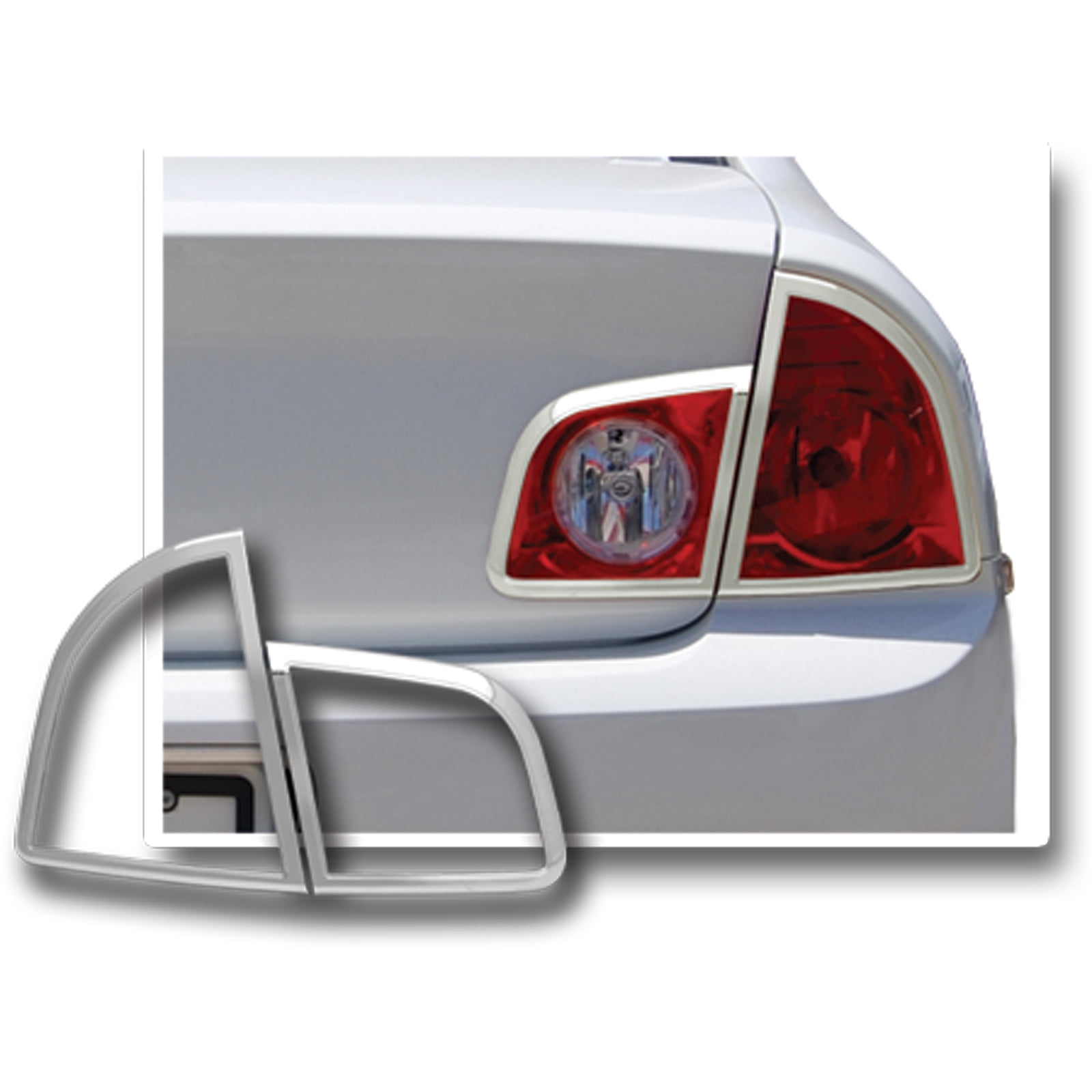 Ikon Motorsports 4PCS Driver Passenger Side Rear Tail Lights Taillights ...