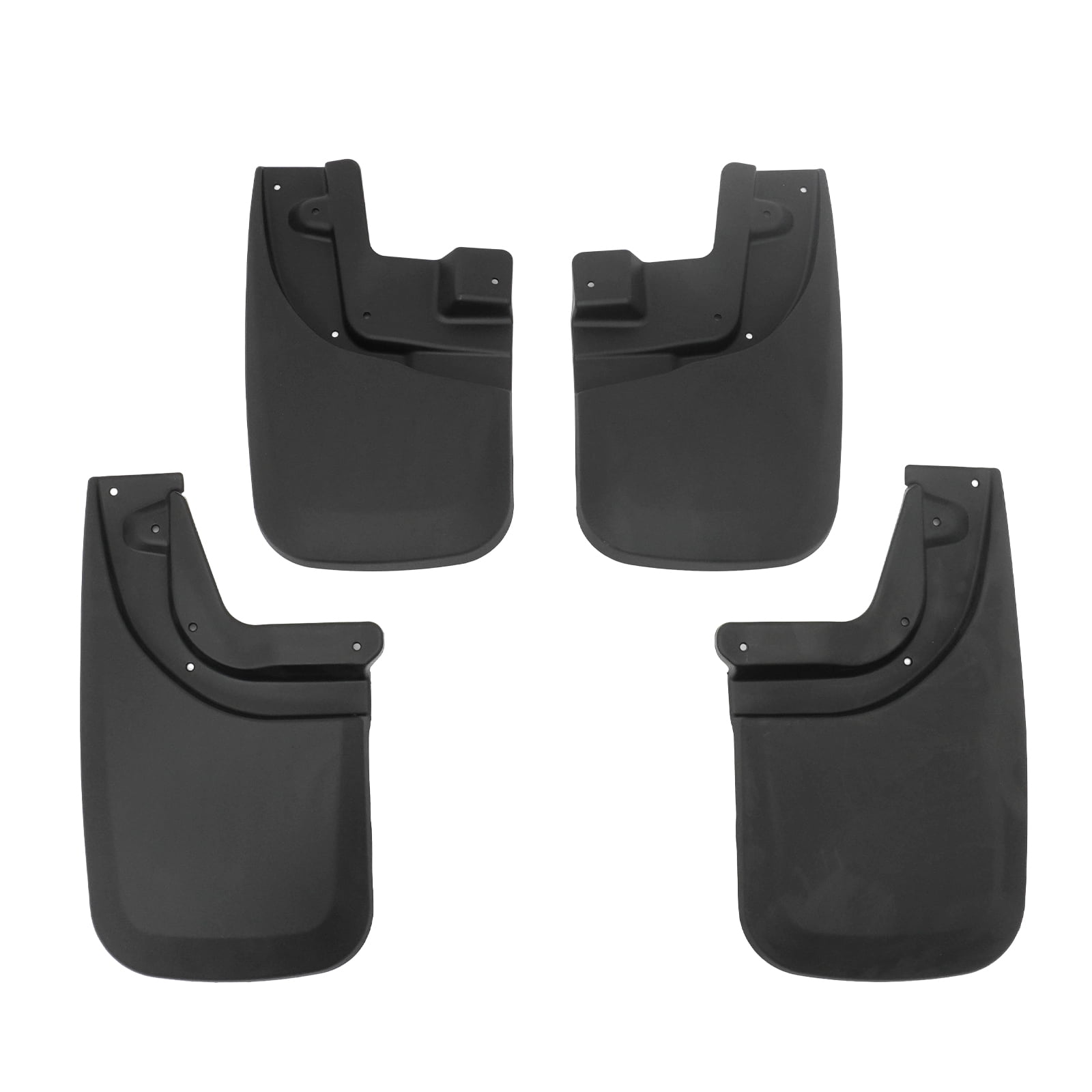Ikon Motorsports 4PCS Front Rear Mud Flaps Wheel Arch Splash Guards ...
