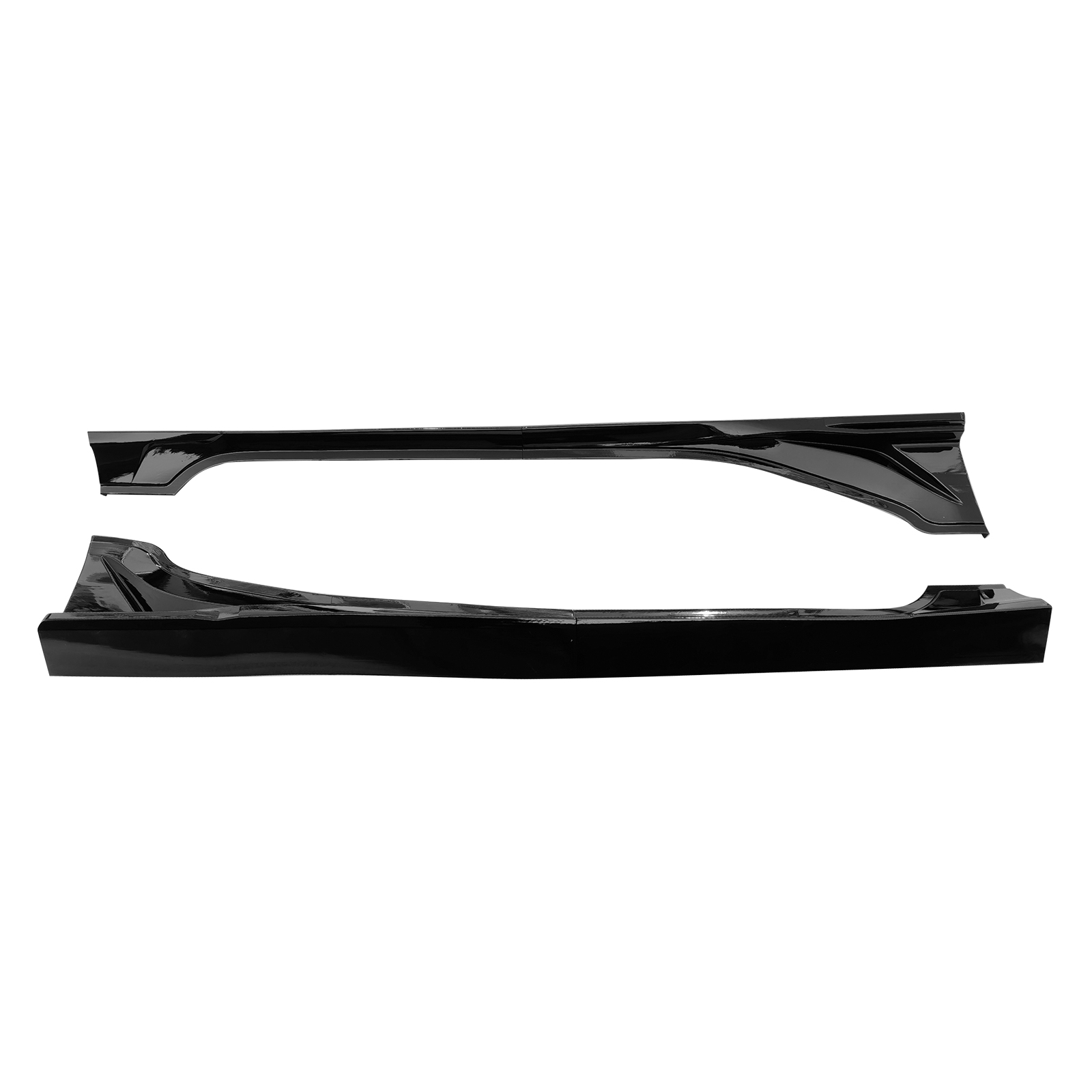 Ikon Motorsports 4PCS Side Skirts Extension Rocker Panels Splitter ...