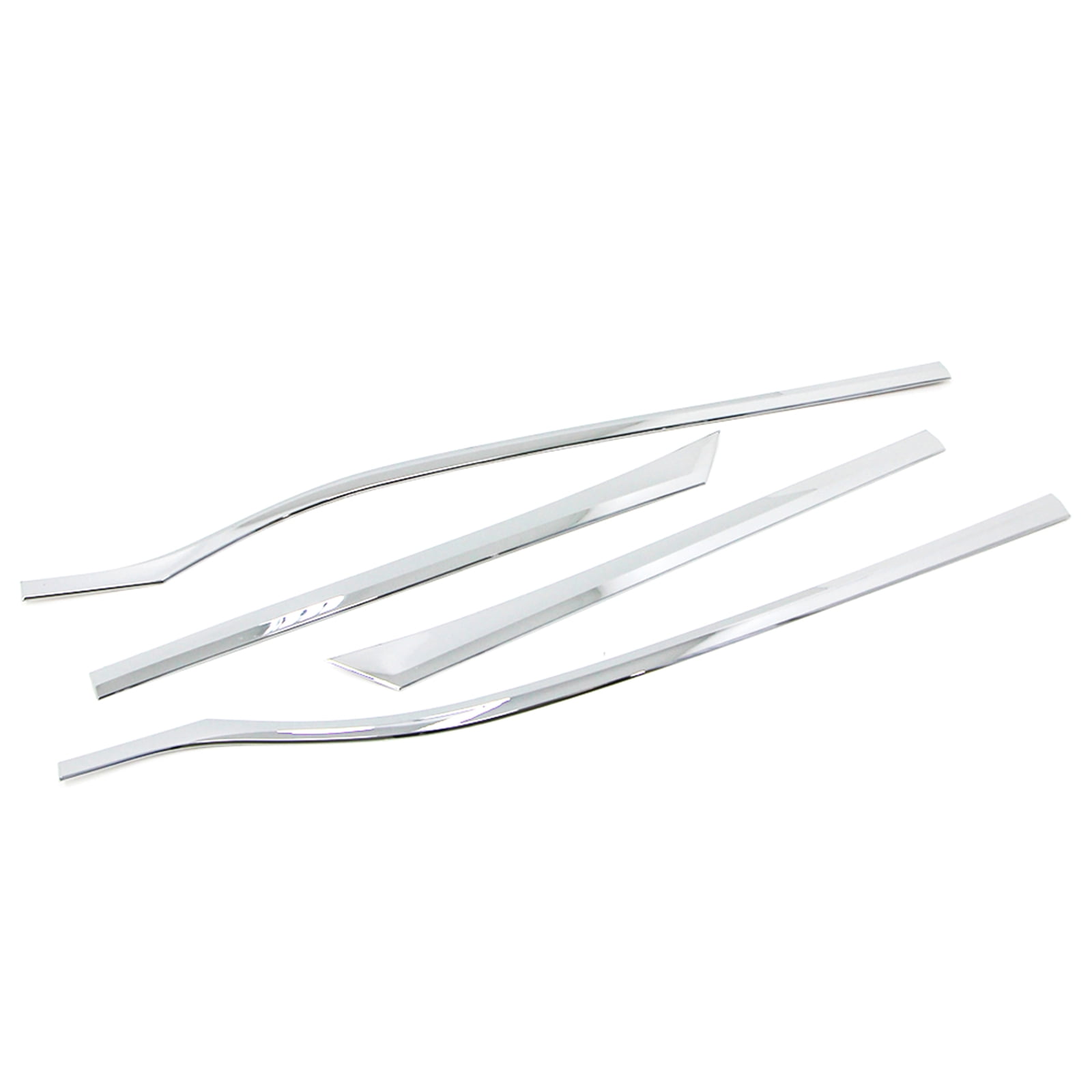 Ikon Motorsports 4PCSLower Door Line Sill Garnish Body Molding Trim ...