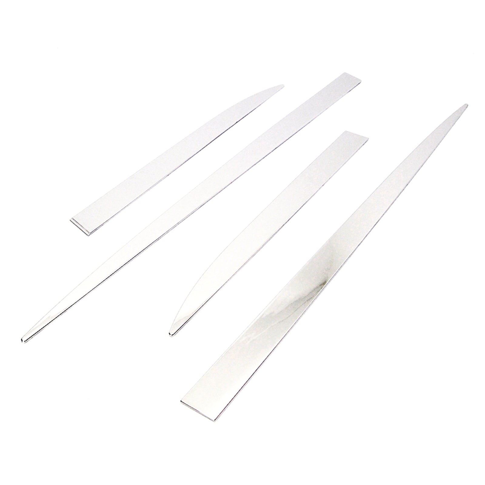 Ikon Motorsports 4PCSLower Door Line Sill Garnish Body Molding Trim ...