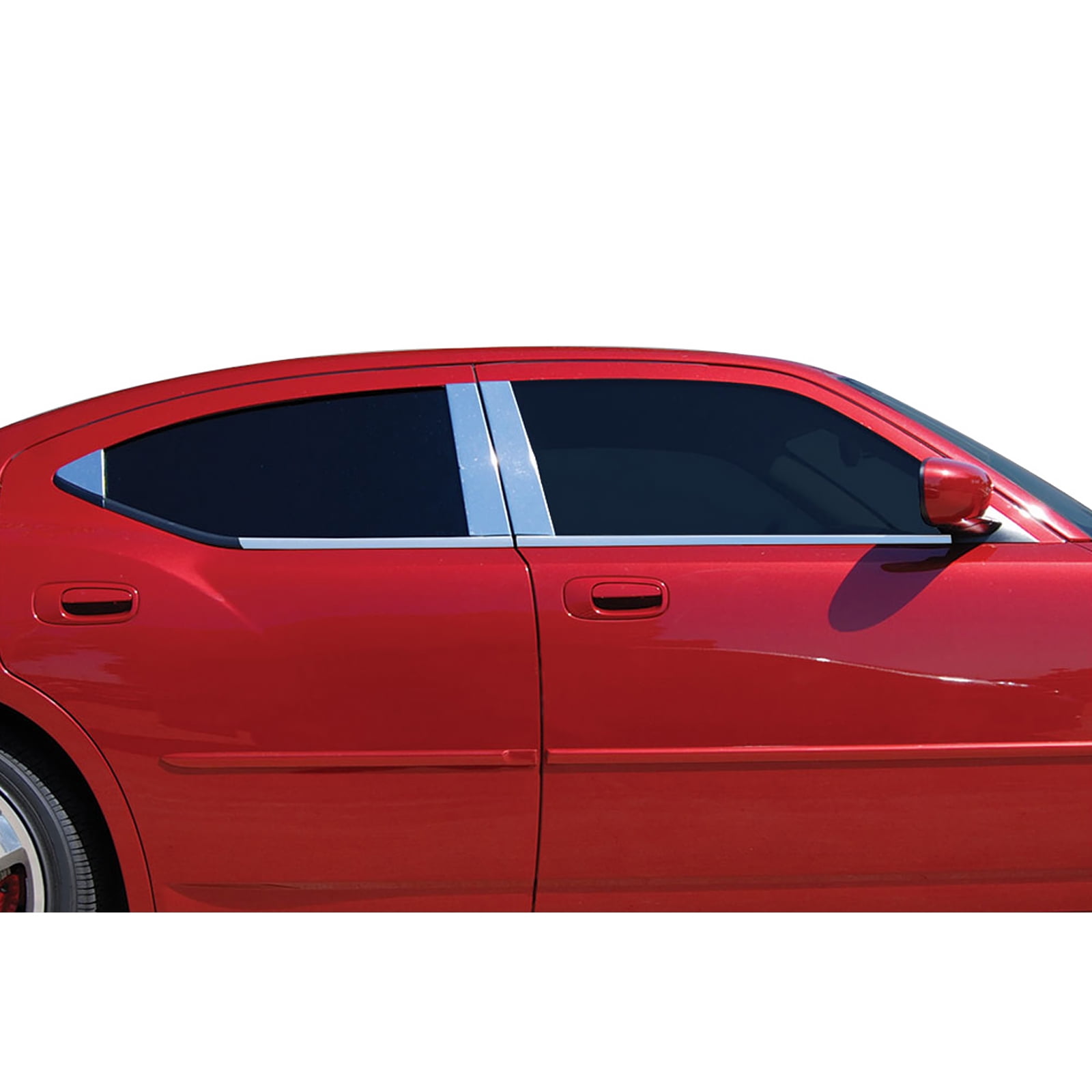 Ikon Motorsports 4PCSOuter Weatherstrip Window Molding Edge Trim Seal ...