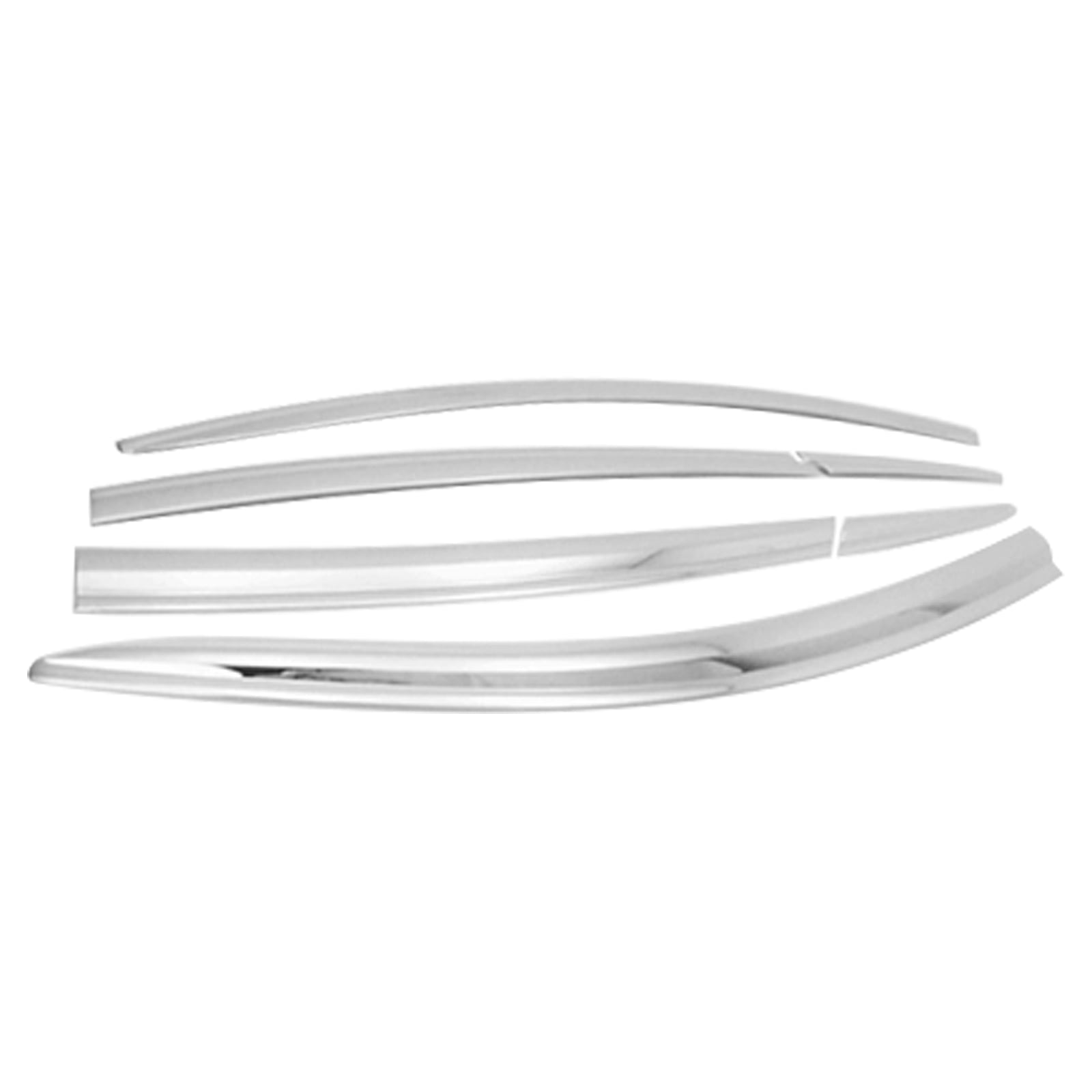 Ikon Motorsports 6PCS Front Rear Side Window Visors Vent Rain Sun Wind ...