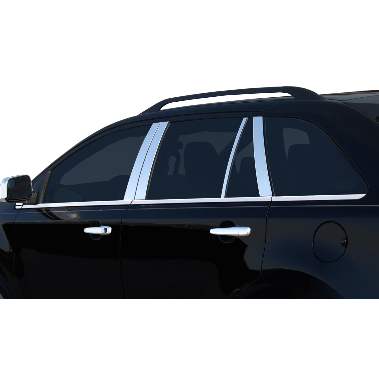 Ikon Motorsports 8PCSOuter Weatherstrip Window Molding Edge Trim Seal ...