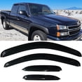 Ikon Motorsports Window Visors Compatible with 2007-2014 Chevy ...