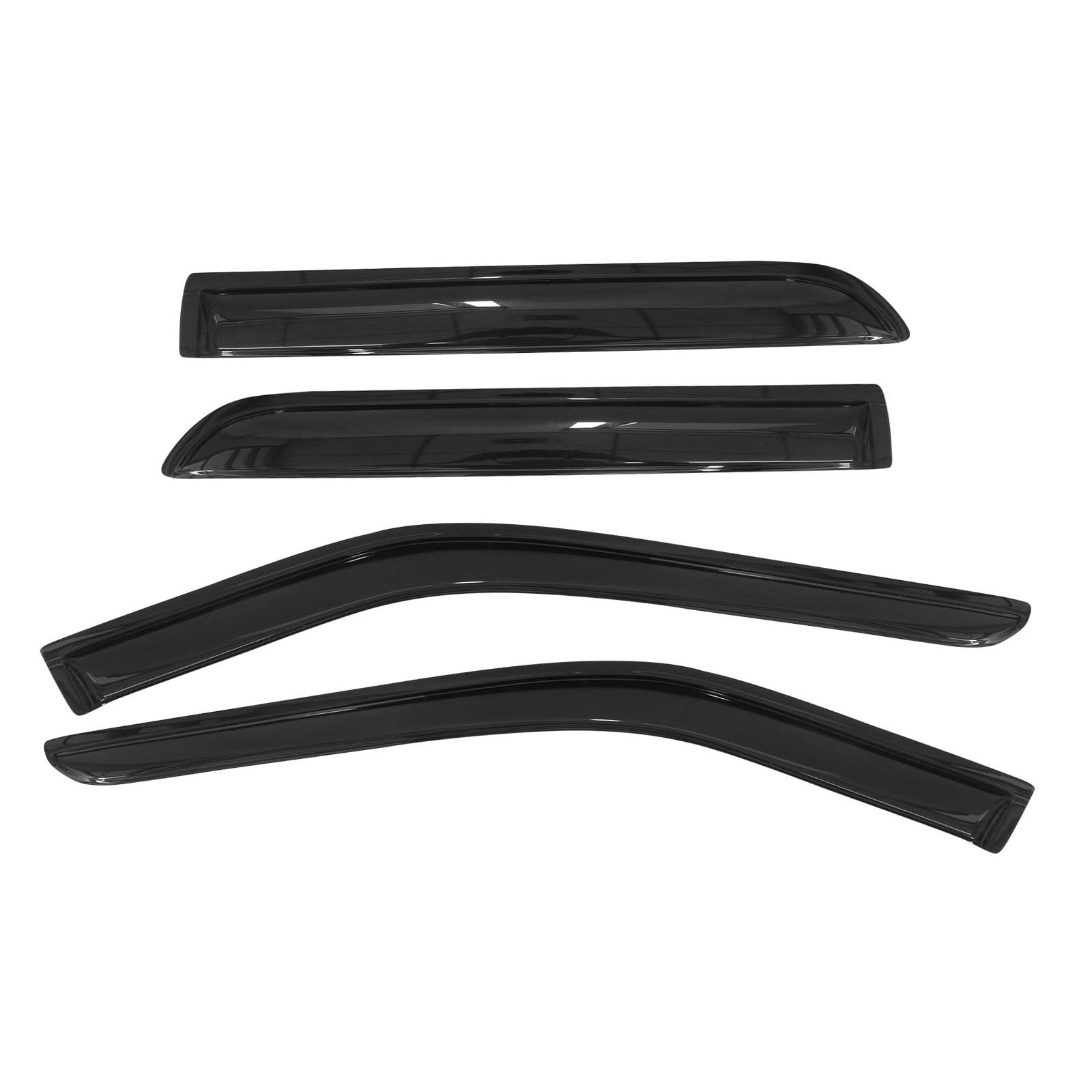 Ikon Motorsports Window Visors Compatible with 2011-2019 Ford Explorer ...