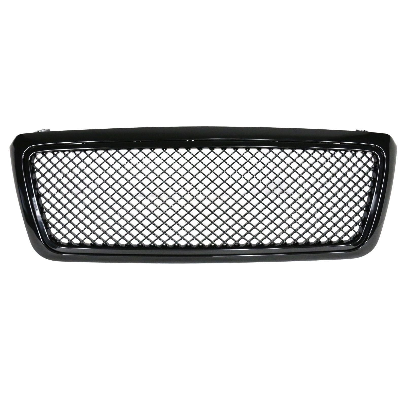 Ikon Motorsports Compatible with 04-08 Ford F150 All Black Mesh Front ...