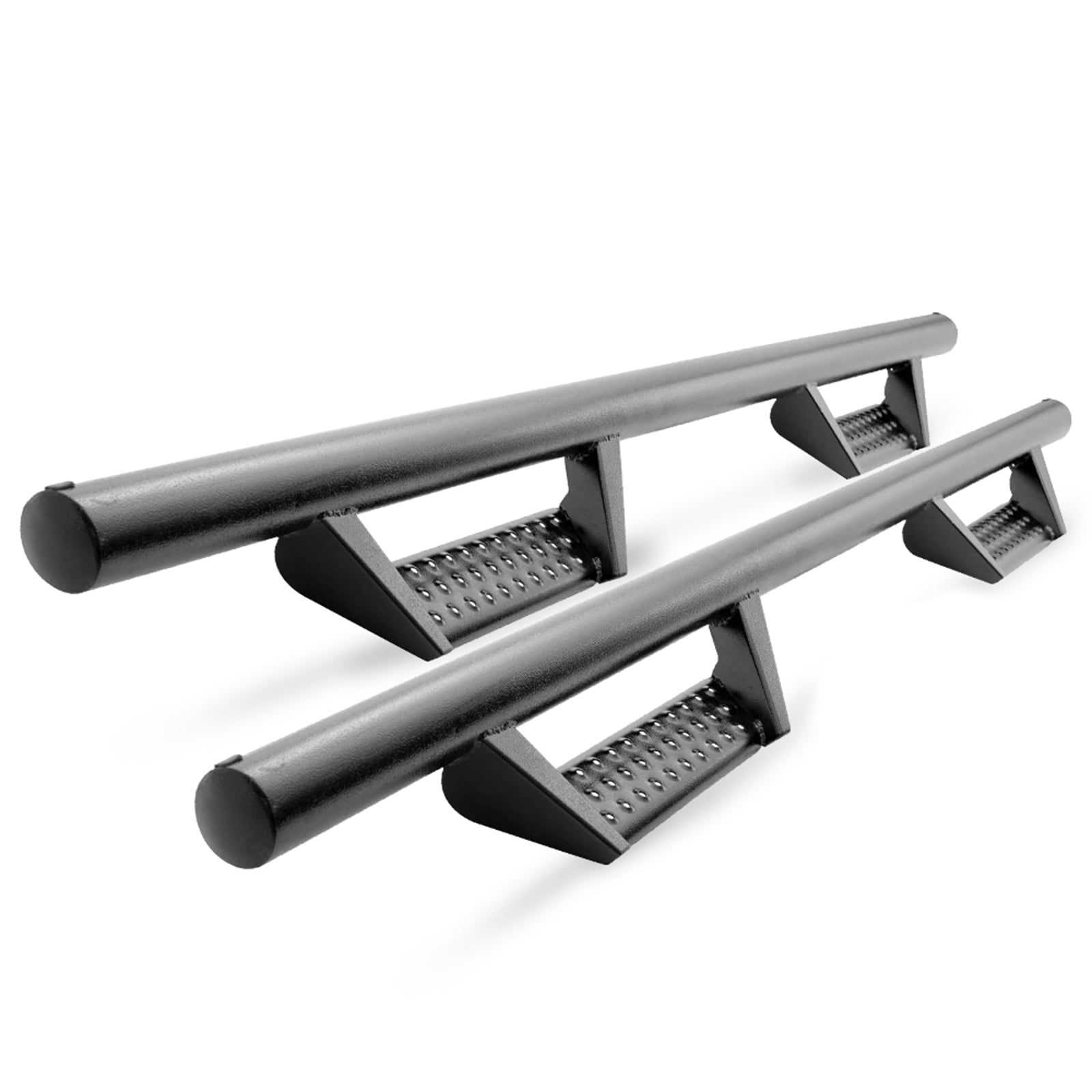 Ikon Motorsports Compatible with 07-18 Chevy Silverado Extended Cab BCK Style Side Step Bars ...