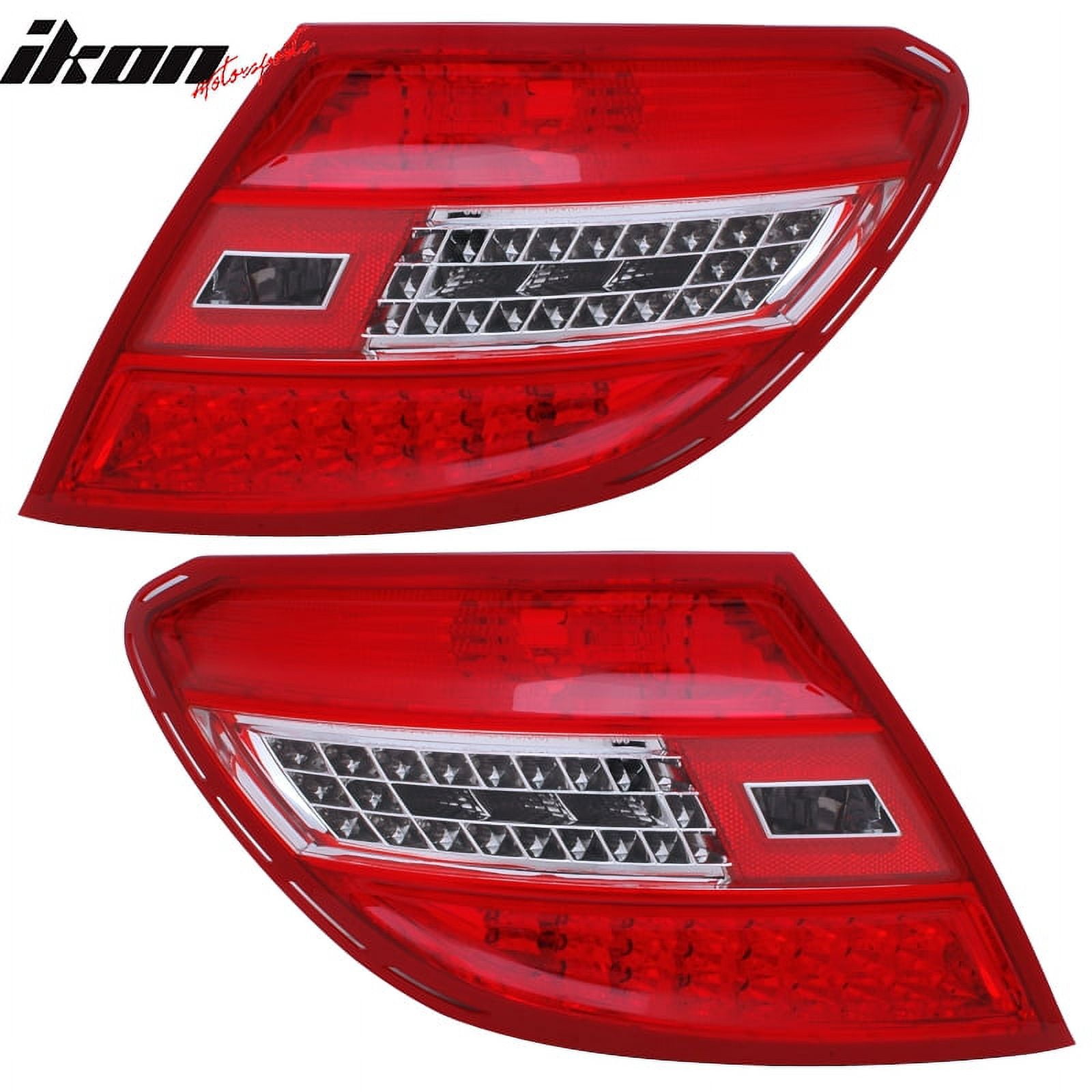 Ikon Motorsports Compatible with 08-10 Mercedes Benz C Class W204 LED ...