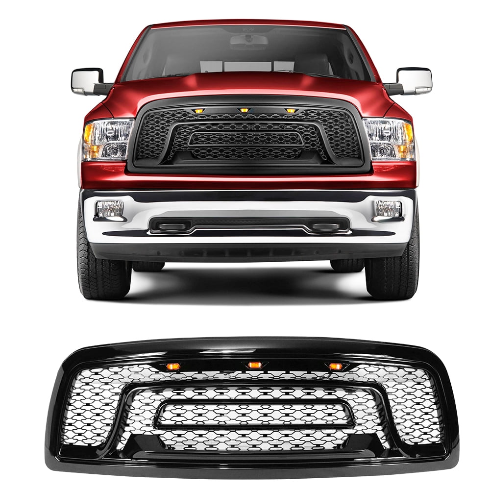 Ikon Motorsports Compatible with 09-12 Dodge Ram 1500 Front Grille ...
