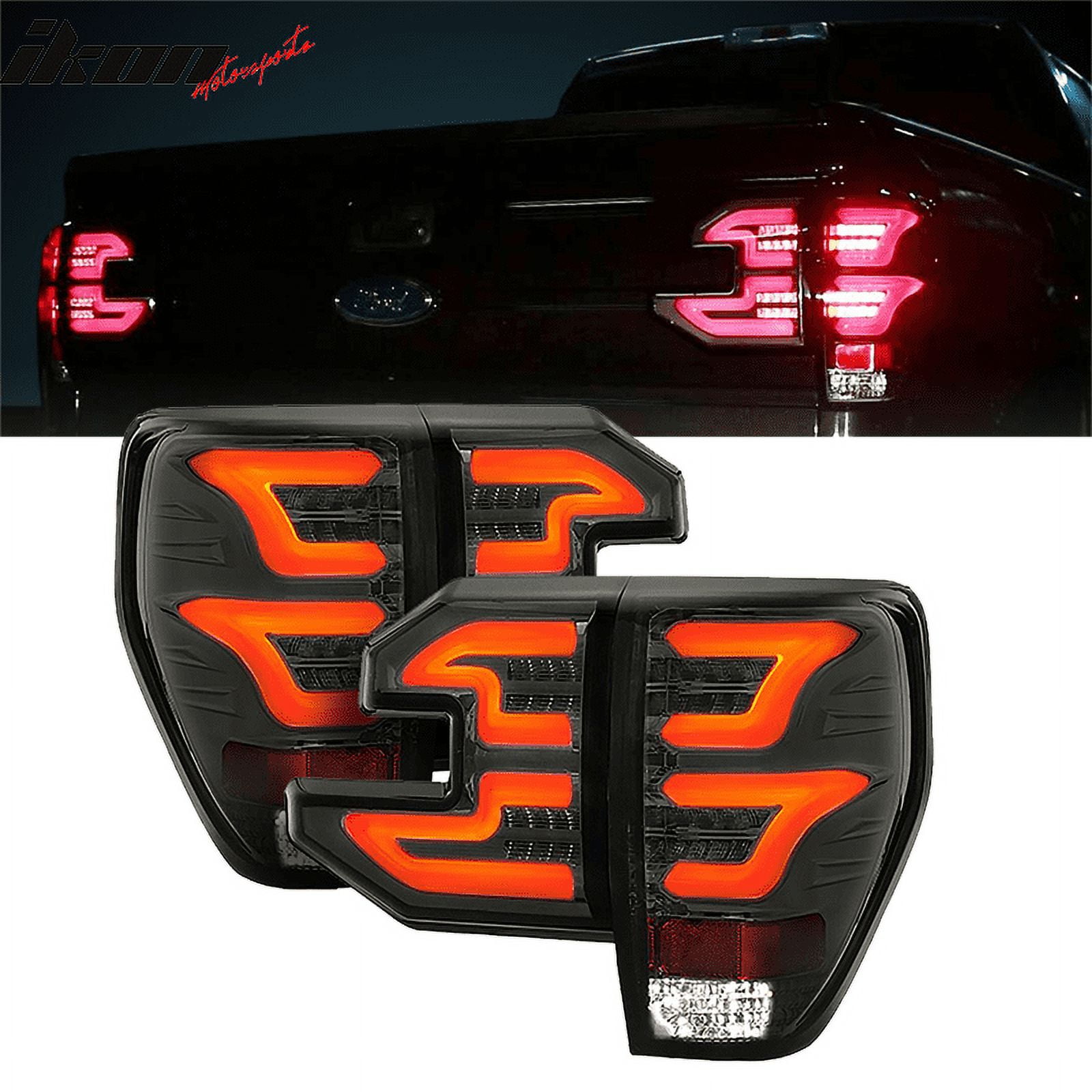 Ikon Motorsports Compatible with 09-14 Ford F150 Sequential LED Tail ...