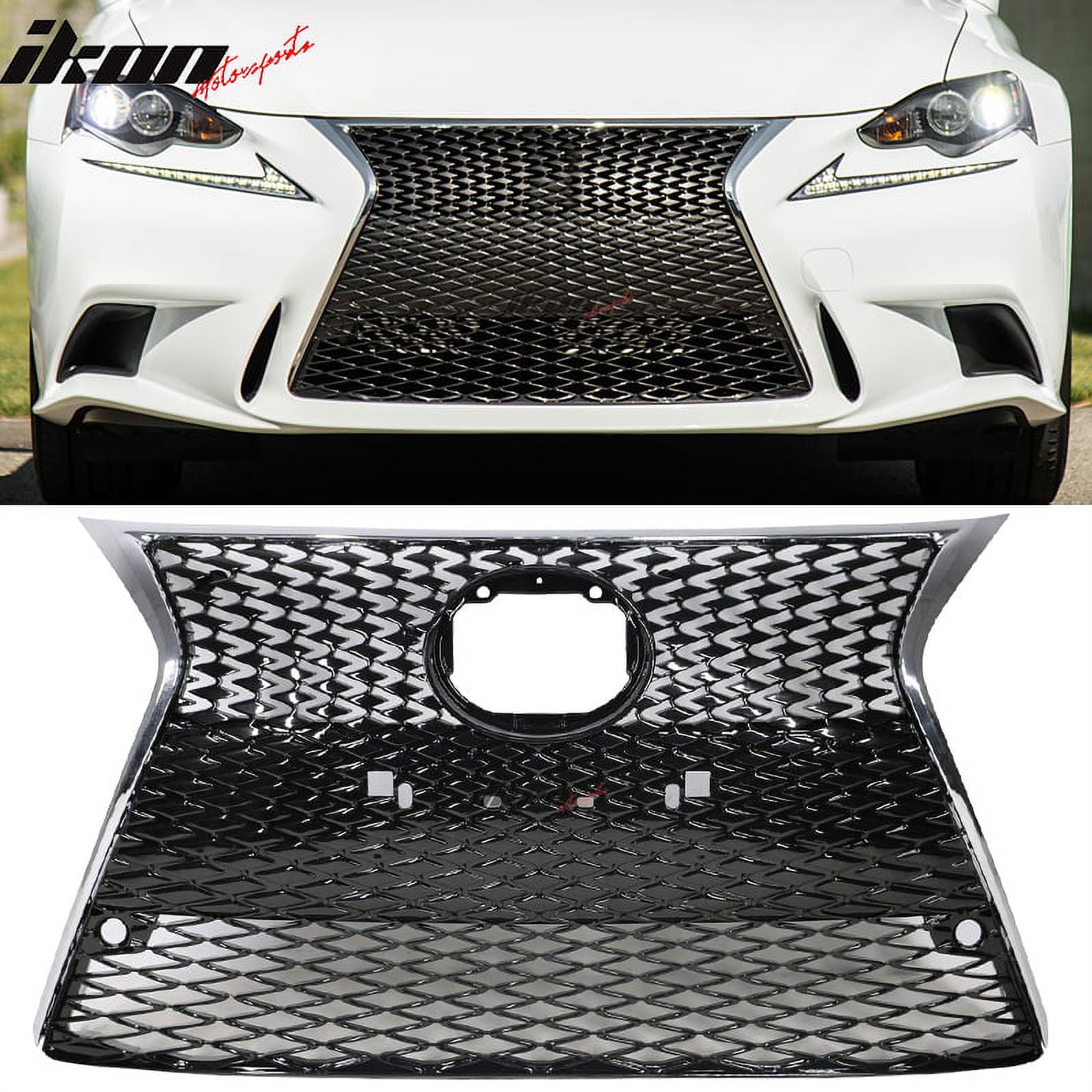 Ikon Motorsports Compatible with 14-16 Lexus IS250 IS350 FSport Factory ...