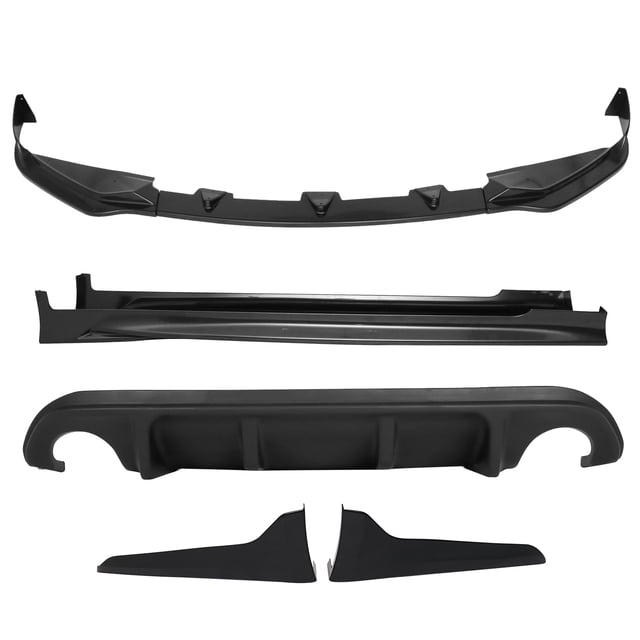 Ikon Motorsports Compatible with 14-17 Infiniti Q50 Front Bumper Lip ...
