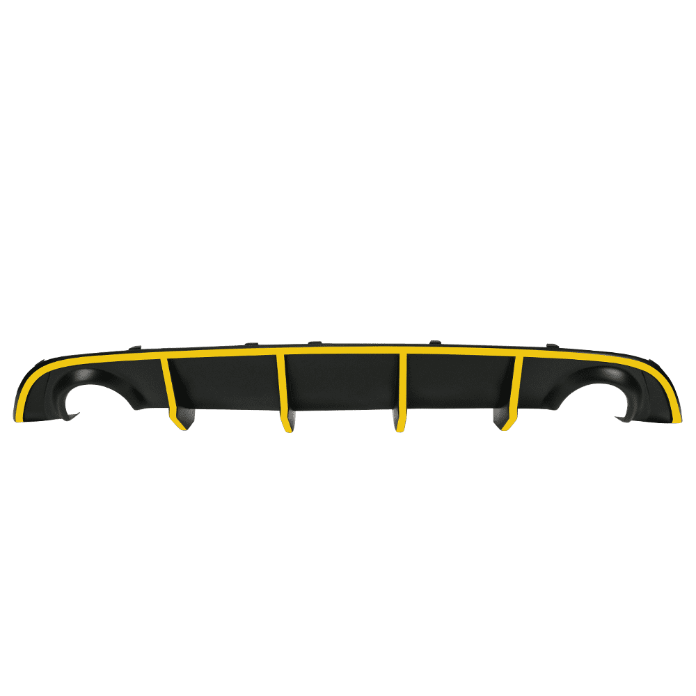 Ikon Motorsports Compatible with 15-23 Dodge Charger SRT V2 Style Rear ...