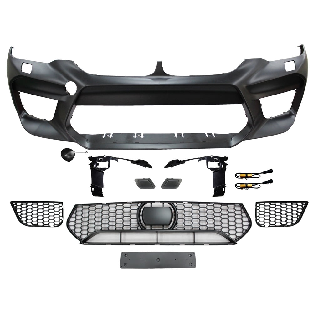 Ikon Motorsports Compatible with 17-20 BMW G30 5 Series Sedan M5 Style ...