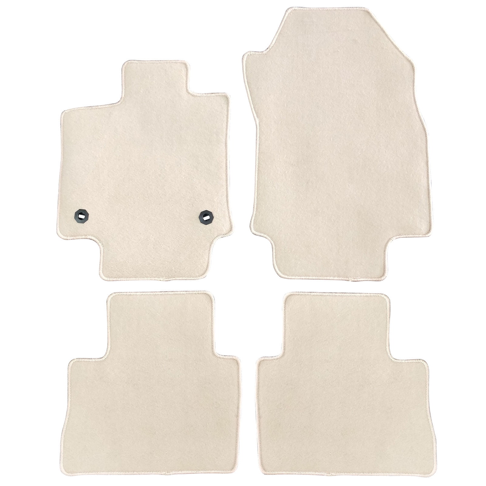 Ikon Motorsports Compatible with 19-24 Toyota RAV4 Nylon Car Floor Mats ...