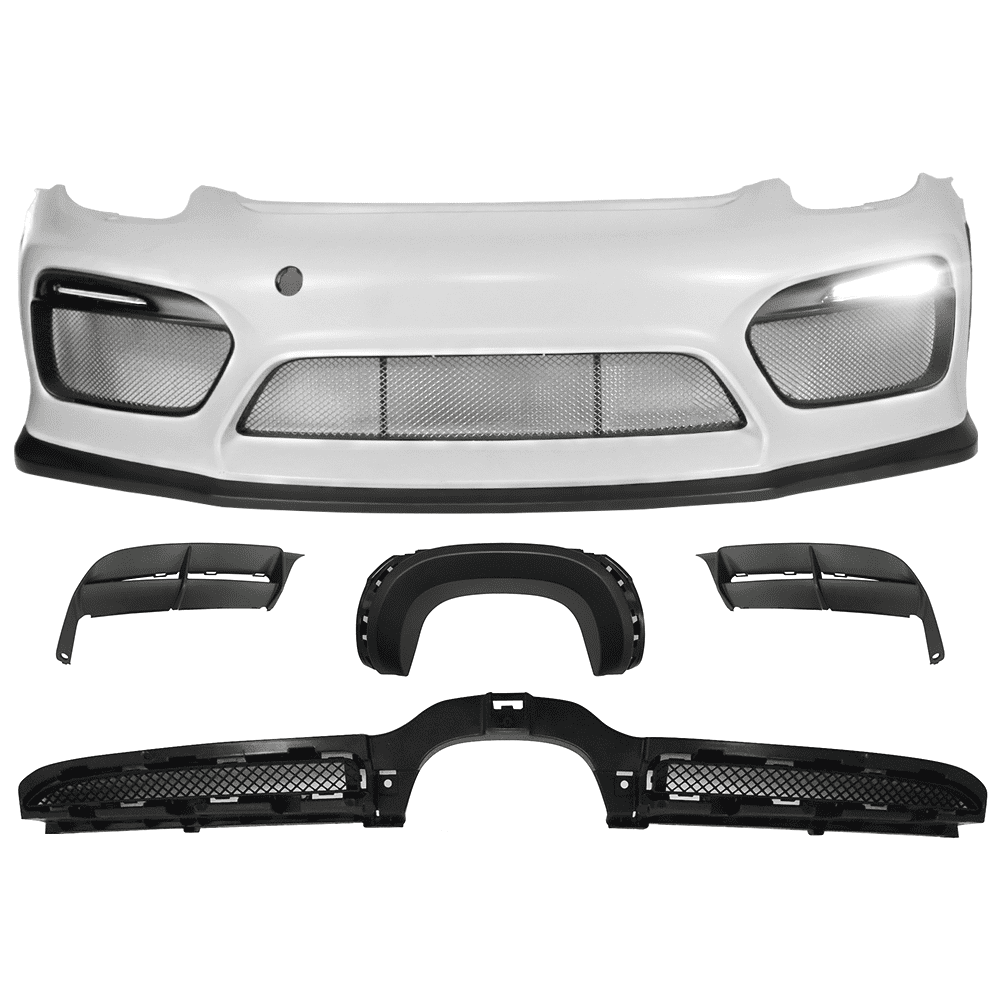 Ikon Motorsports Compatible with Porsche 981 14-16 Cayman Boxster ...
