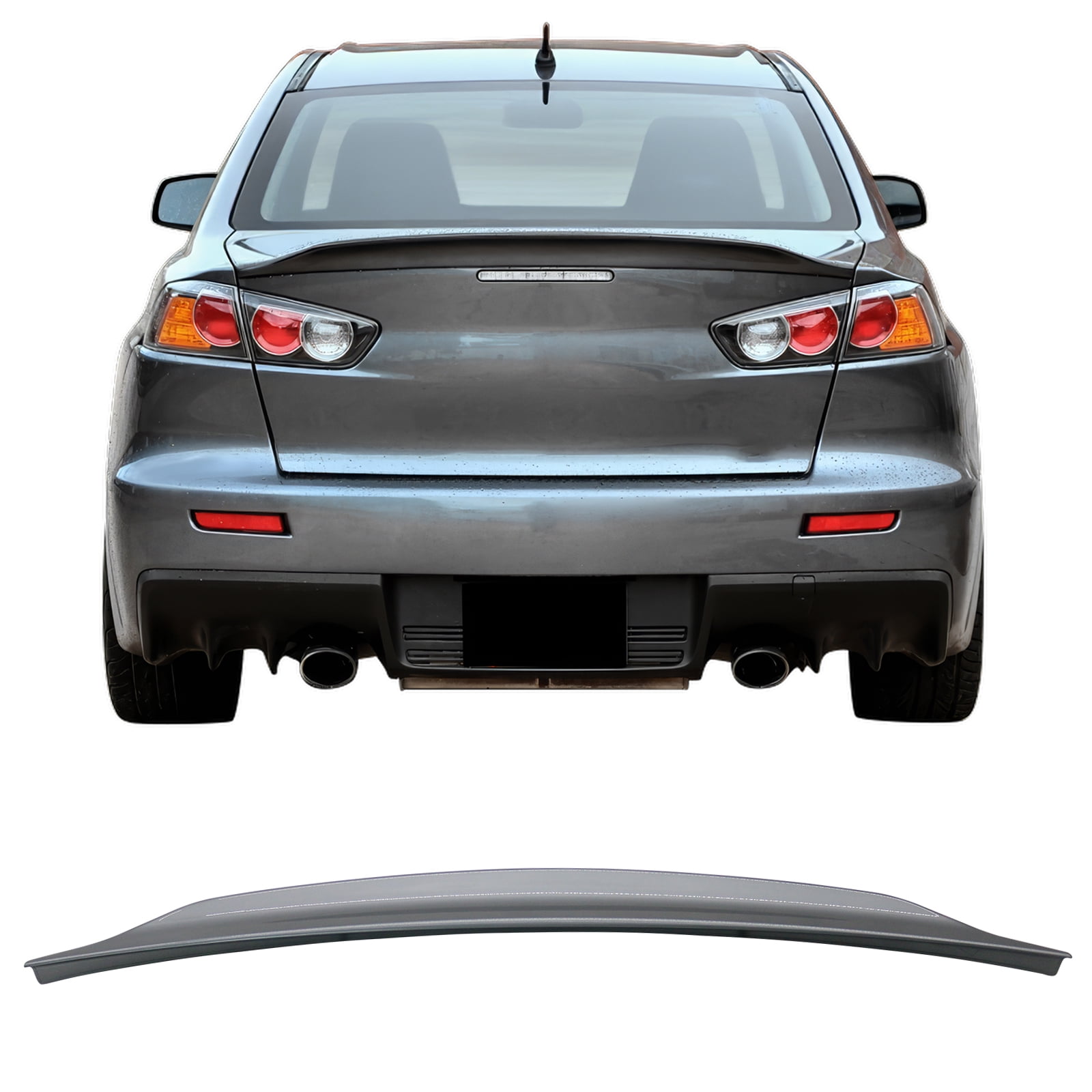 Ikon Motorsports Duckbill Rear Trunk Deck Lid Spoiler Wing Lip For 2008 ...