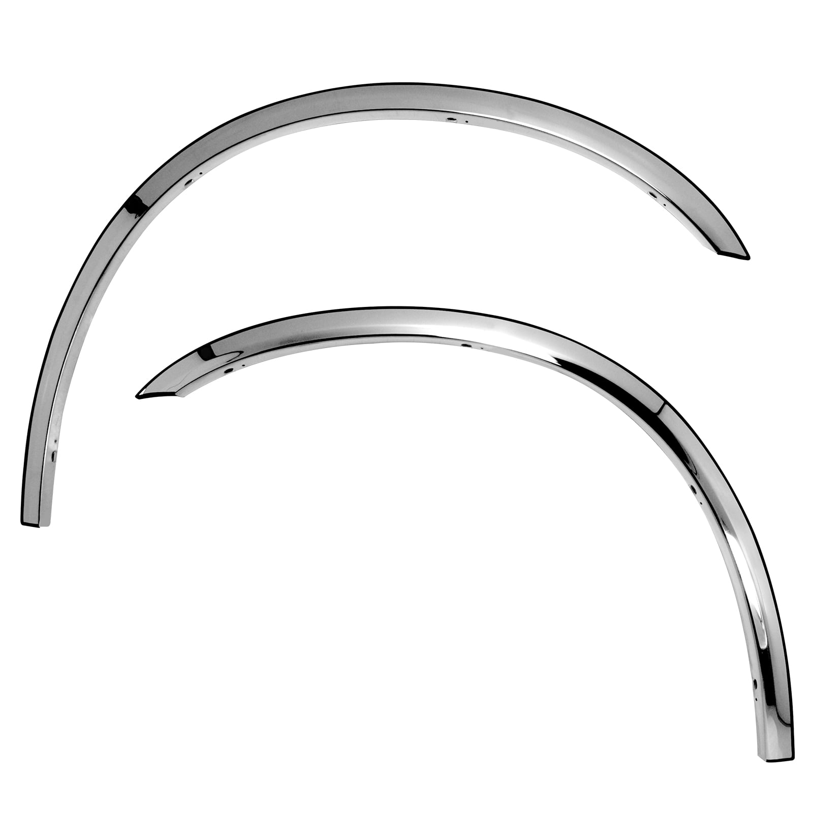 Ikon Motorsports Fender Flare Trim Compatible With 2005-2008 Dodge ...