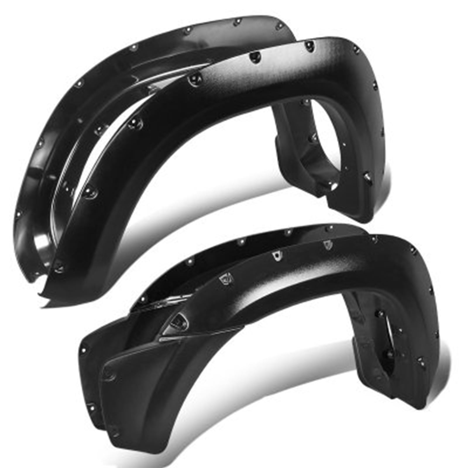 Ikon Motorsports Fender Flares Mud Guards Compatible with 2012-2015 ...