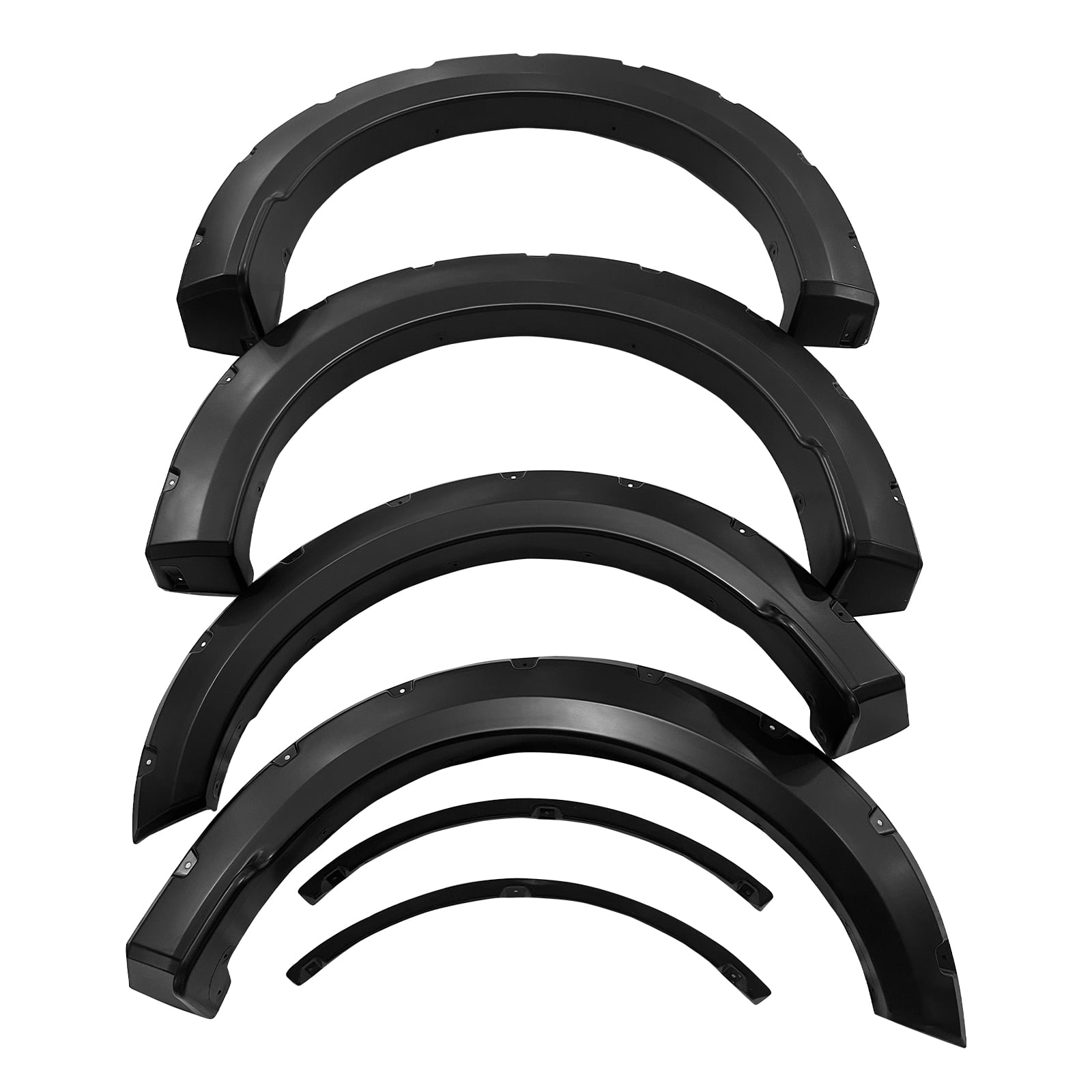 Ikon Motorsports Fender Flares Wheel Arch Covers Compatible with 2015 ...
