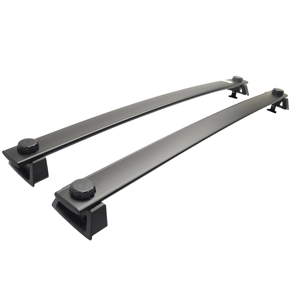 Ikon Motorsports Fits 06-10 Jeep Commander OE Black Roof Rack Cross ...
