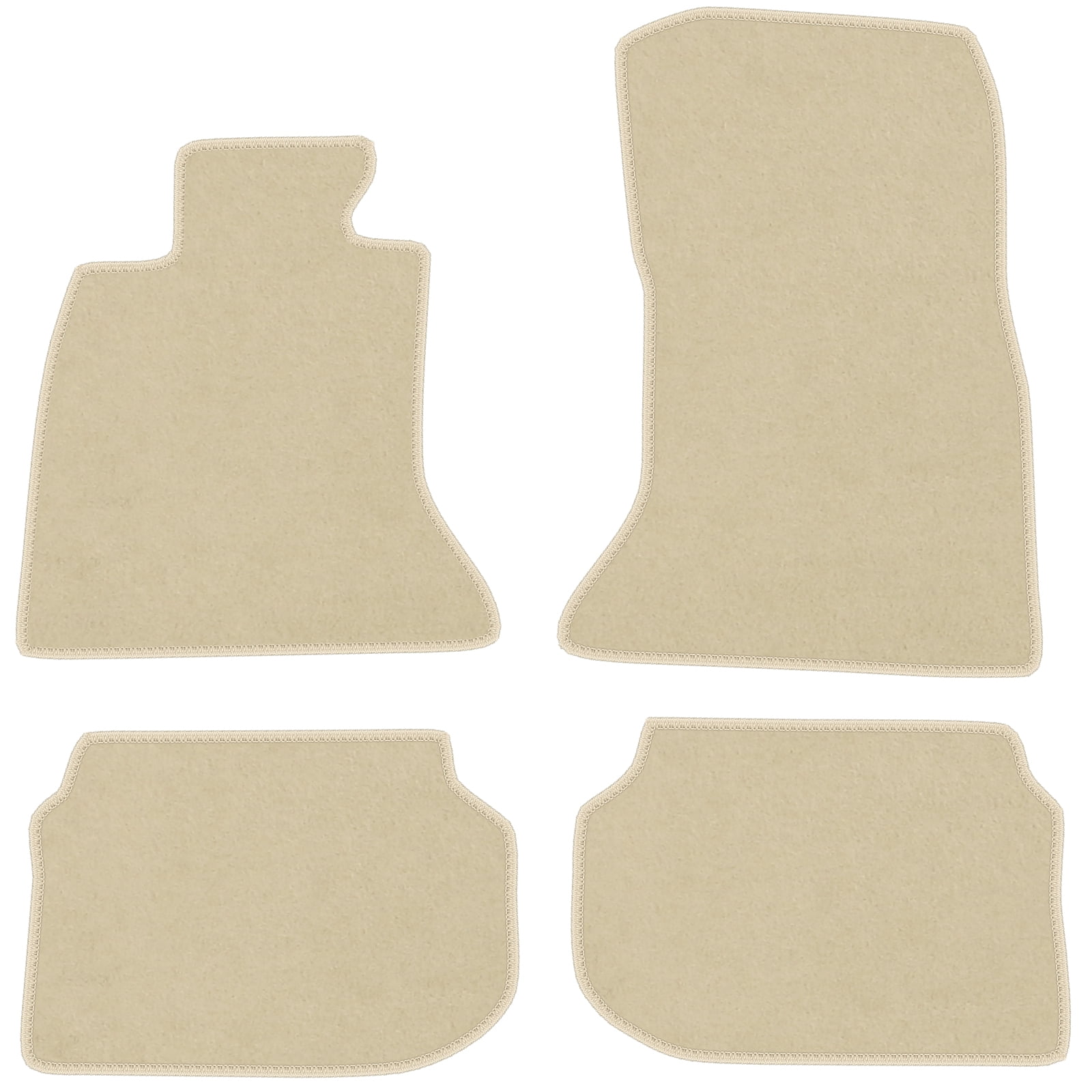 Ikon Motorsports Floor Mat Compatible With 2011-2016 BMW F10 5-Series 4 ...