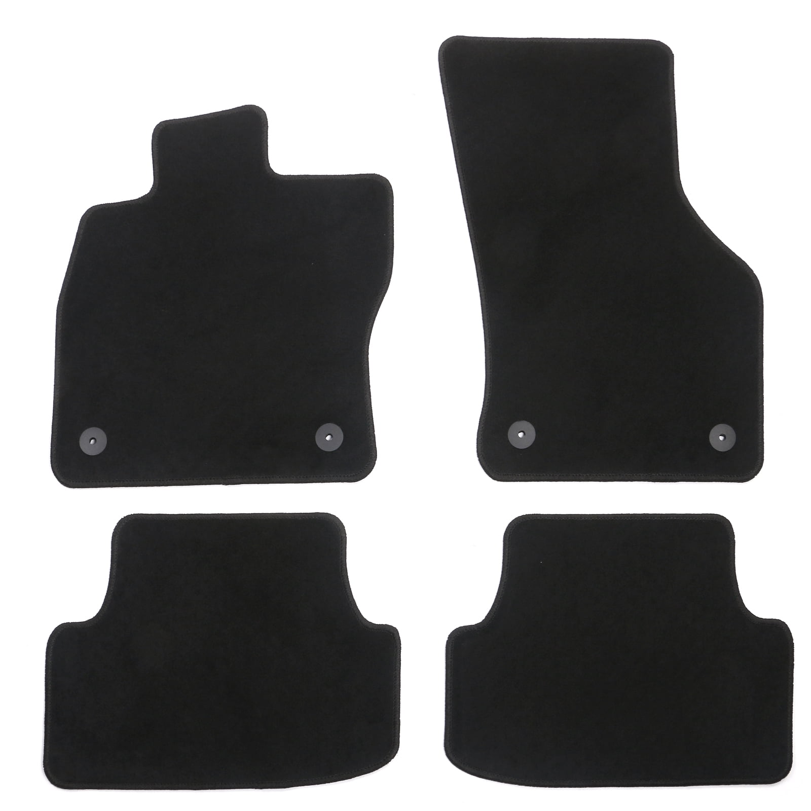 Ikon Motorsports Floor Mats Fits 2015-2023 Volkswagen GTI & 2015-2021 ...