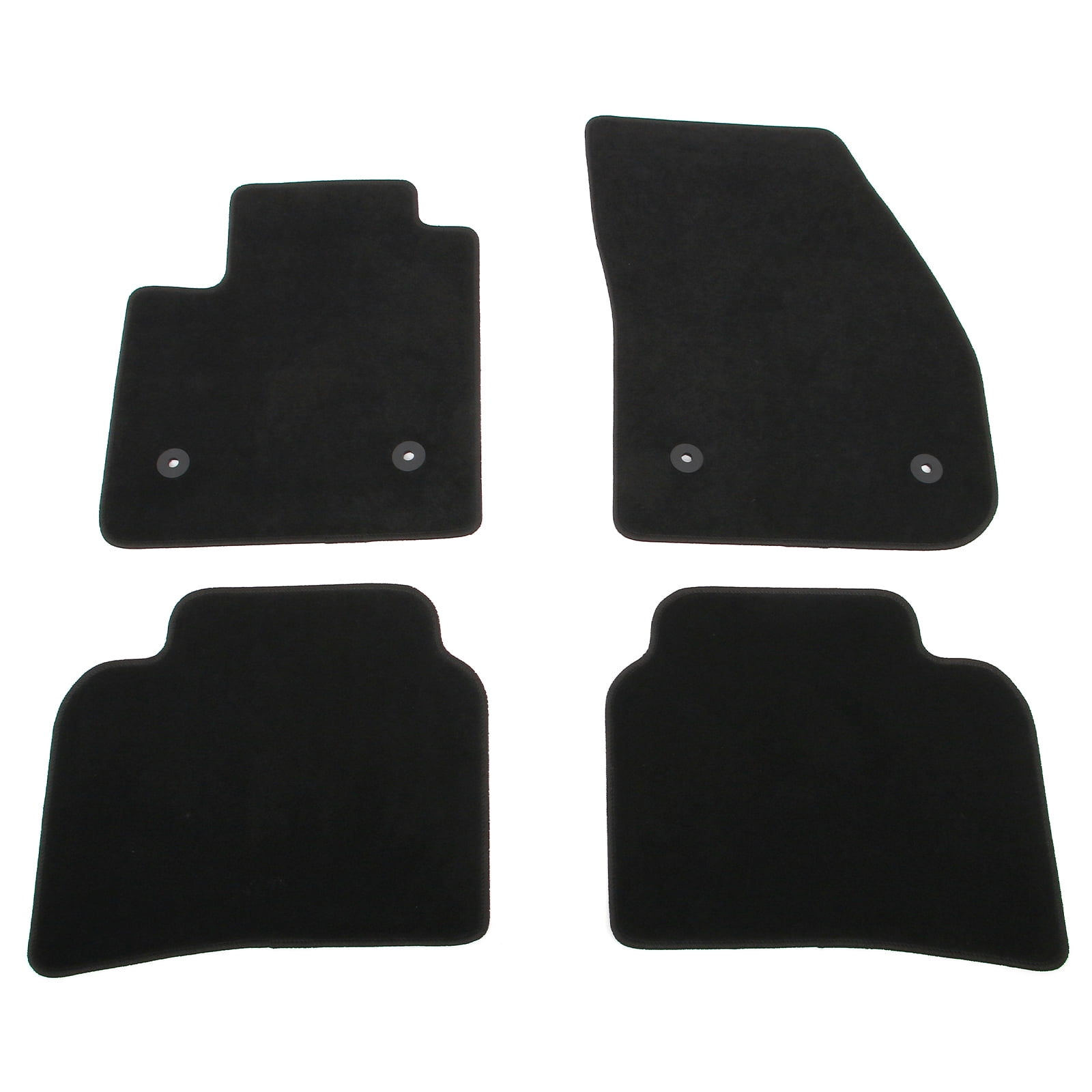 Ikon Motorsports Front & Rear Floor Mats Liner Fits 2019-2025 Cadillac ...