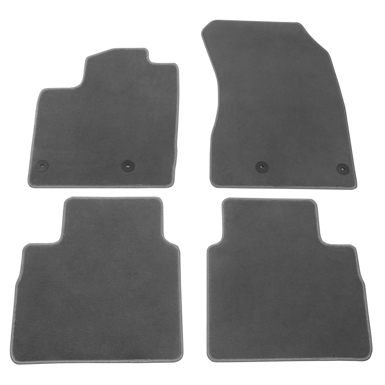 Ikon Motorsports Floor Mats Compatible With 2021-2025 Nissan Rogue, Car ...