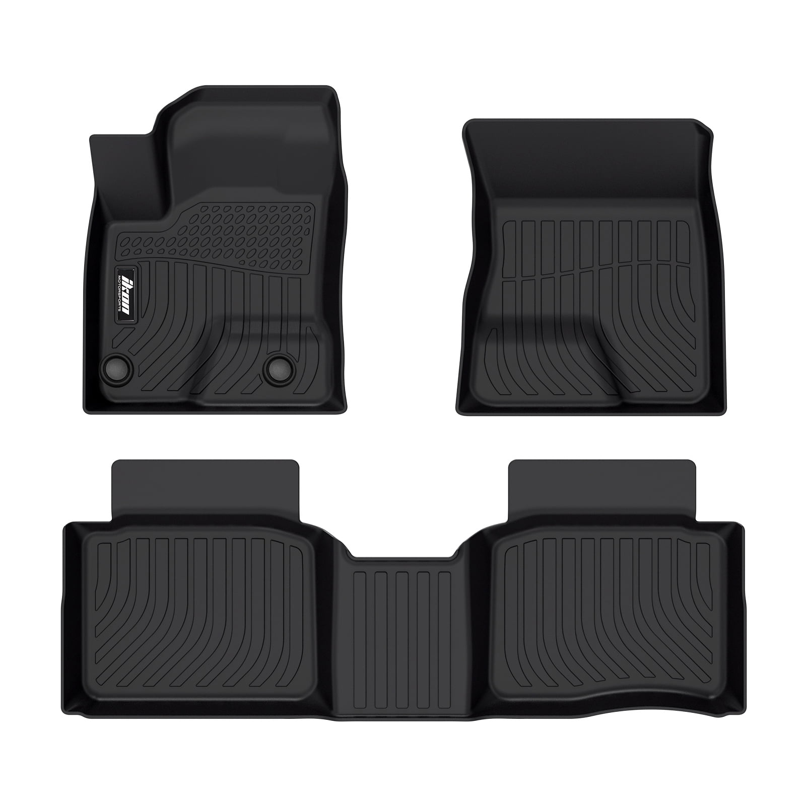 Ikon Motorsports Floor Mats Compatible With 2023-2025 Mitsubishi ...