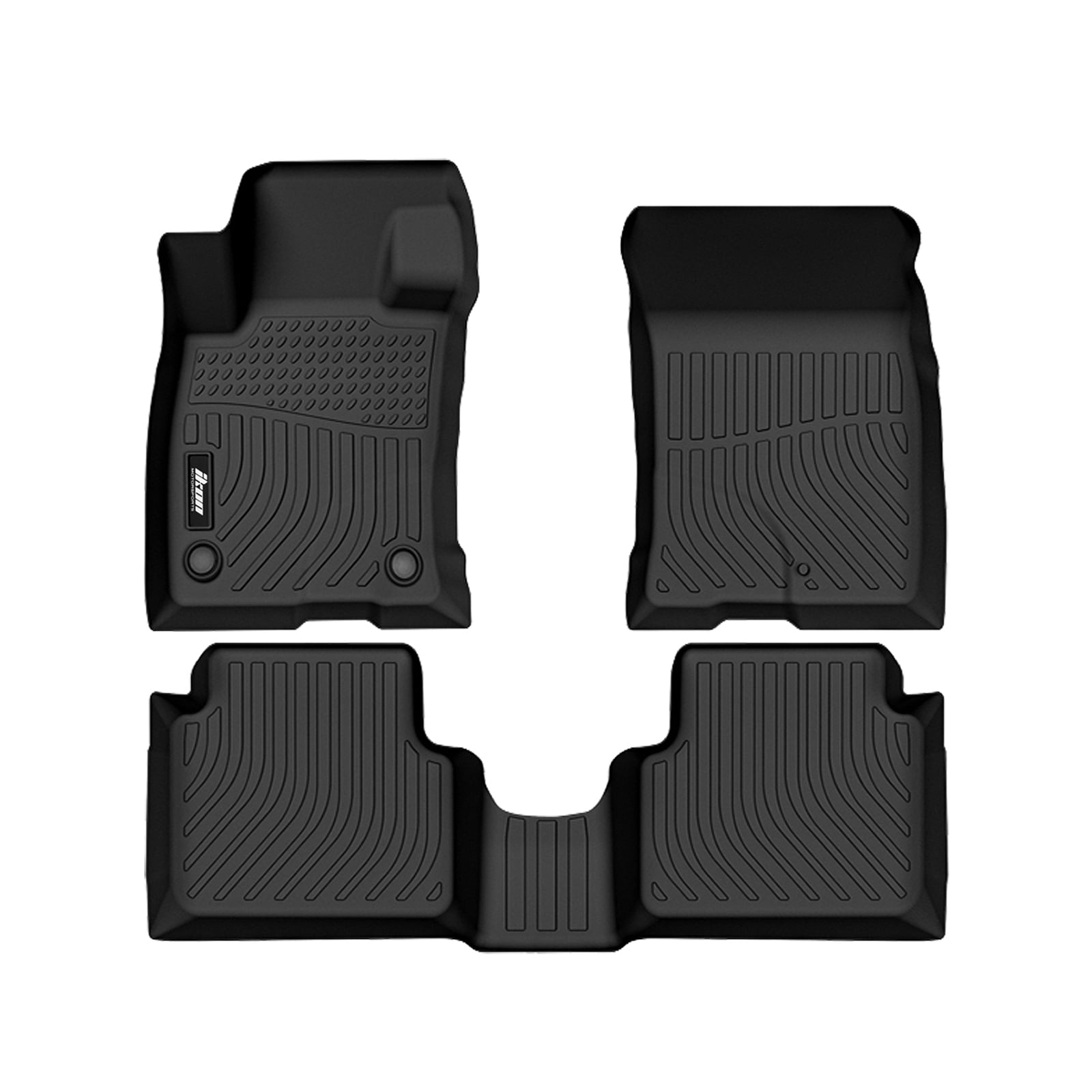 Ikon Motorsports Floor Mats Compatible With 2022-2023 Ford Maverick ...