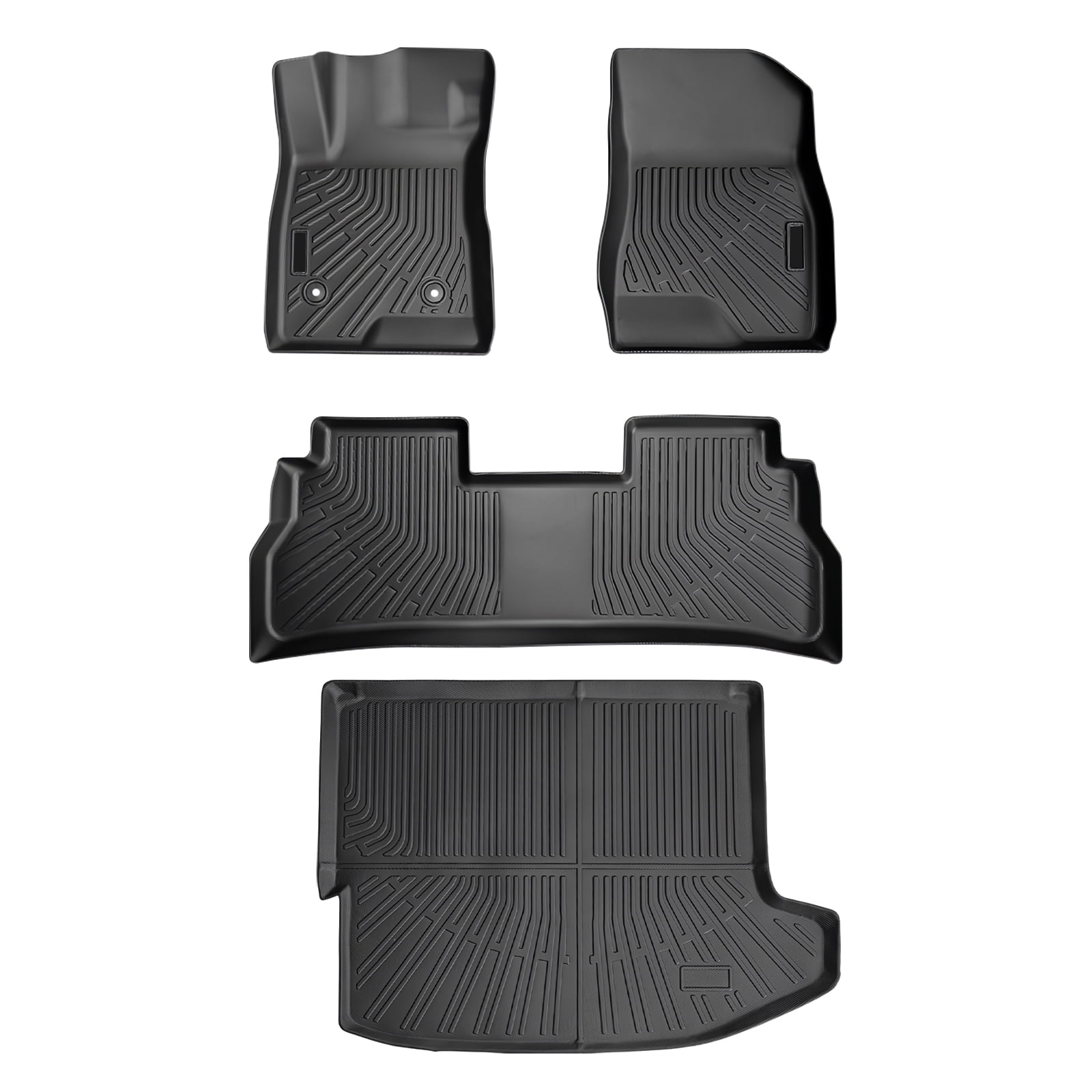 Ikon Motorsports Floor Mats+ Trunk Mat Compatible With 2024-2025 ...