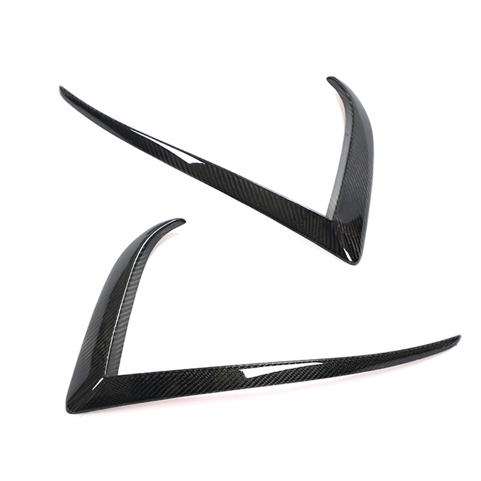 Ikon Motorsports Front Bumper Canards Splitters Compatible With 2021 ...