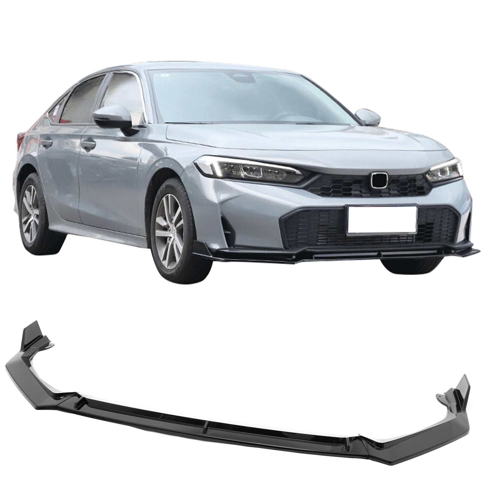 Ikon Motorsports Front Bumper Lip For 2025-2026 Honda Civic Sedan ...