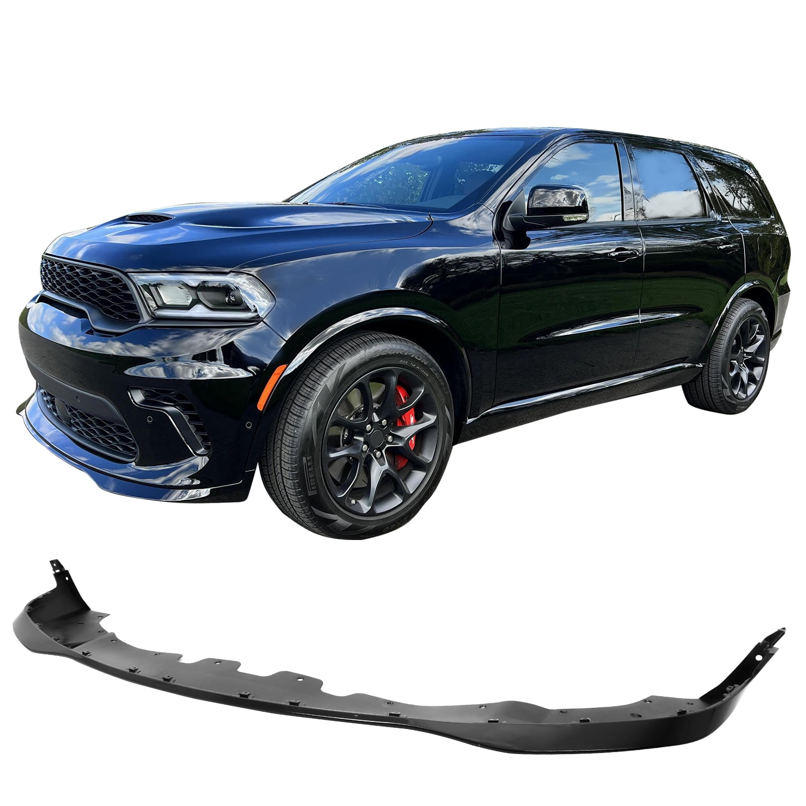 Ikon Motorsports Front Bumper Lip Compatible with 2021-2025 Dodge ...