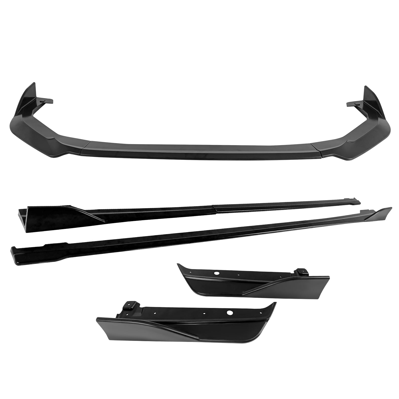 Ikon Motorsports Front Bumper Lip Side Skirts Rear Aprons Compatible ...