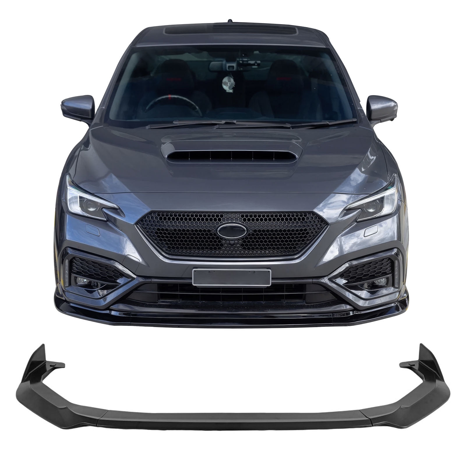 Ikon Motorsports Front Bumper Lip Spoiler Lower Air Dam Chin Splitter ...