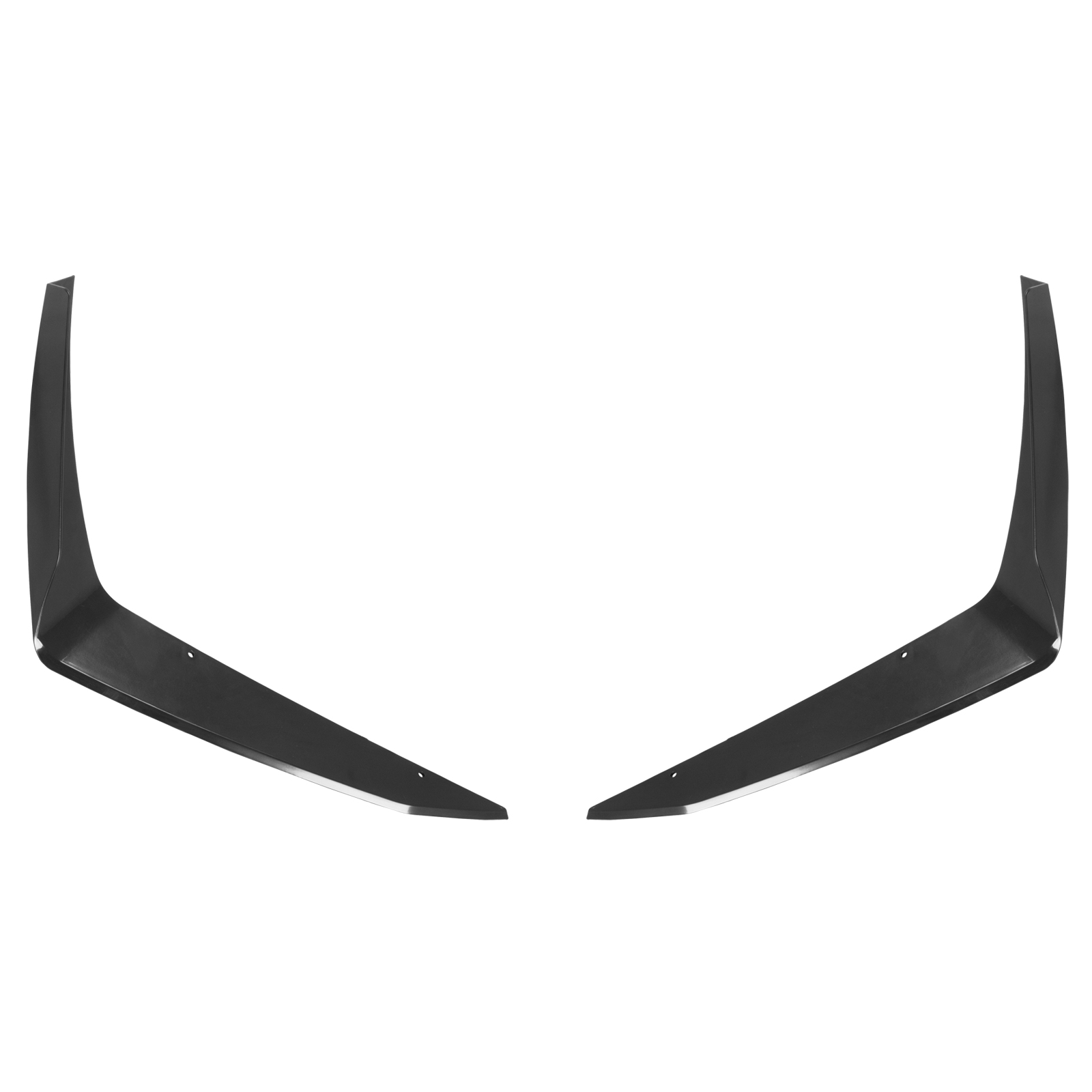 Ikon Motorsports Front Canards Fits 2014-2024 Chevrolet Camaro, ZL1 ...