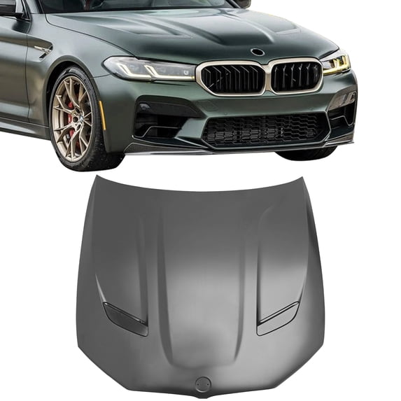 Ikon Motorsports Front Hood Compatible with 2017-2023 BMW 5 Series G30 ...