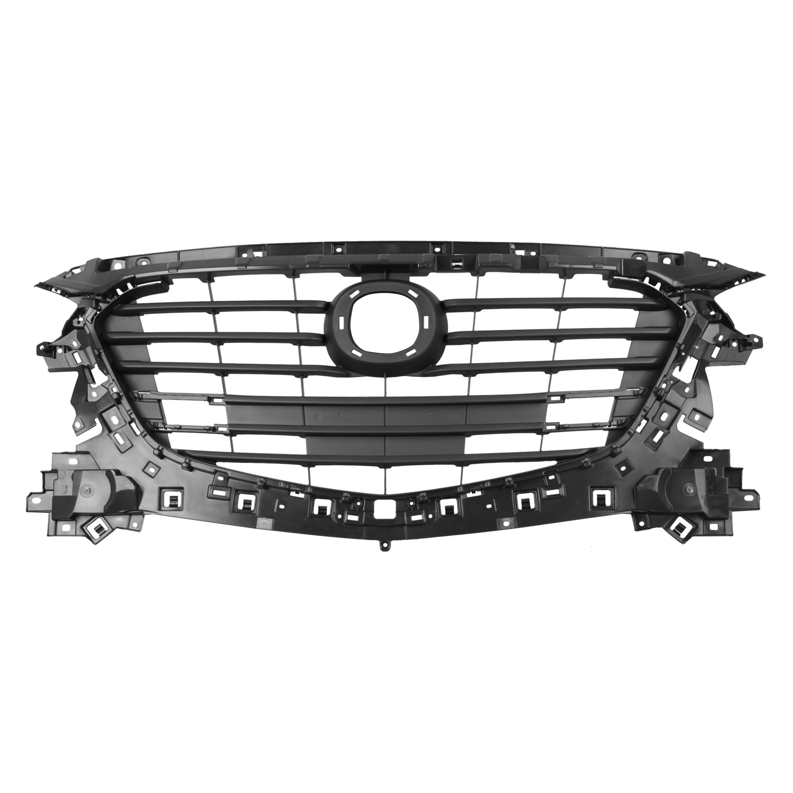 Ikon Motorsports Front Upper Grille Compatible with 2017-2018 Mazda 3 ...