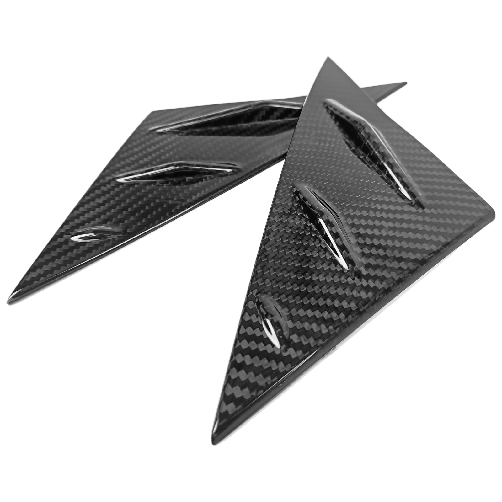 Ikon Motorsports Front Window Louver Compatible With 2017-2023 Tesla ...