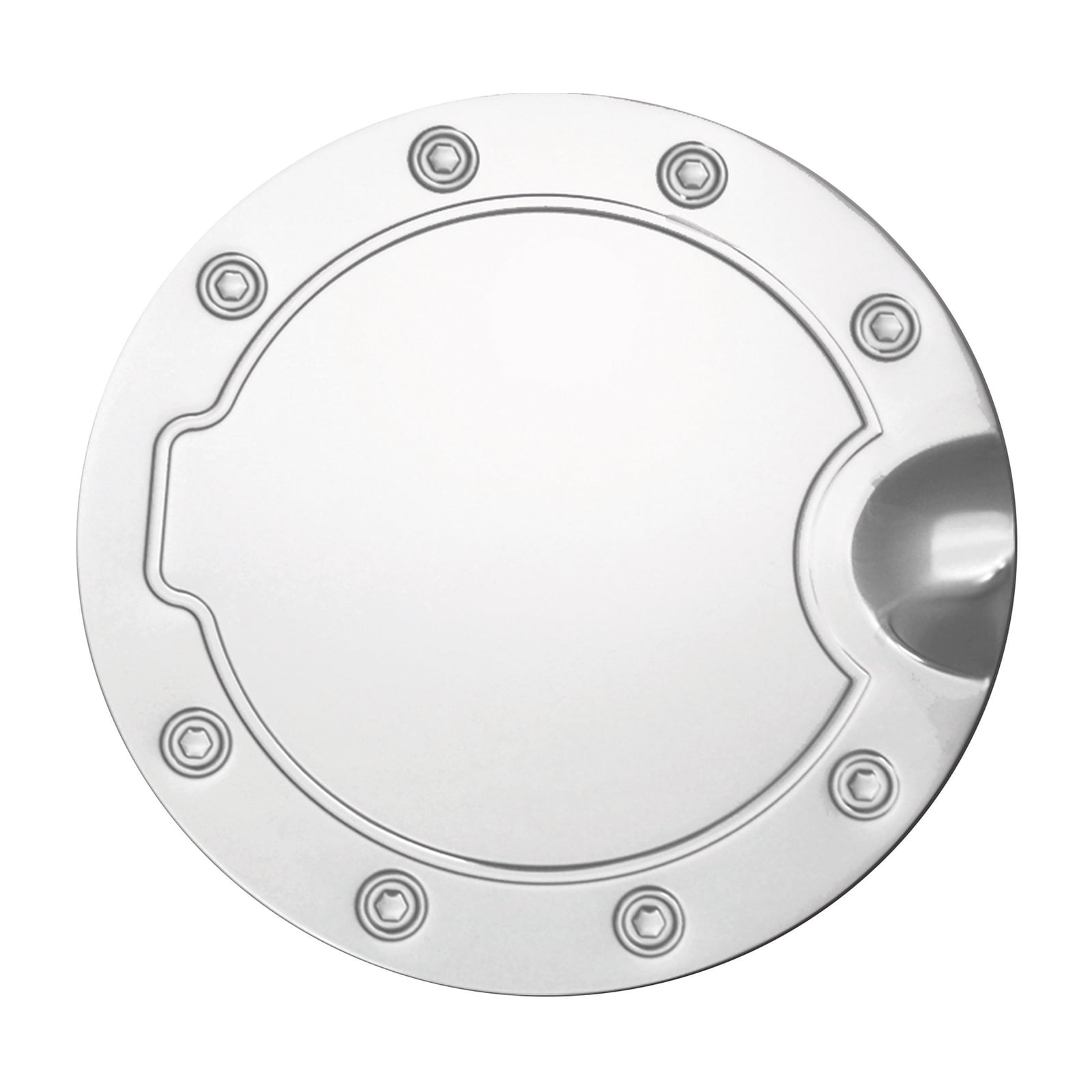 Ikon Motorsports Fuel Gas Door Cover Compatible With 2009-2018 Dodge ...