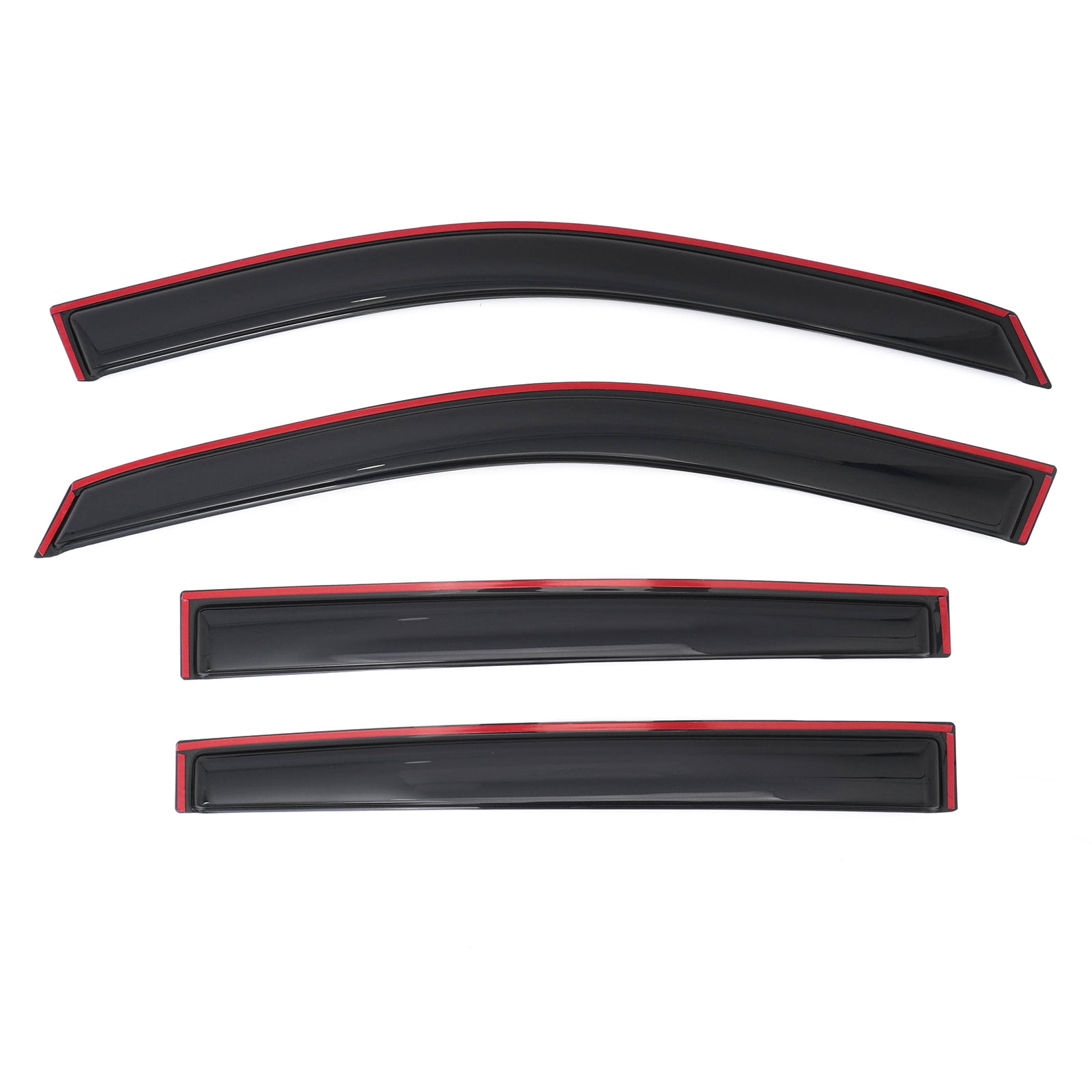 Ikon Motorsports In Channel Window Visors, Compatible with 2019-2023 ...