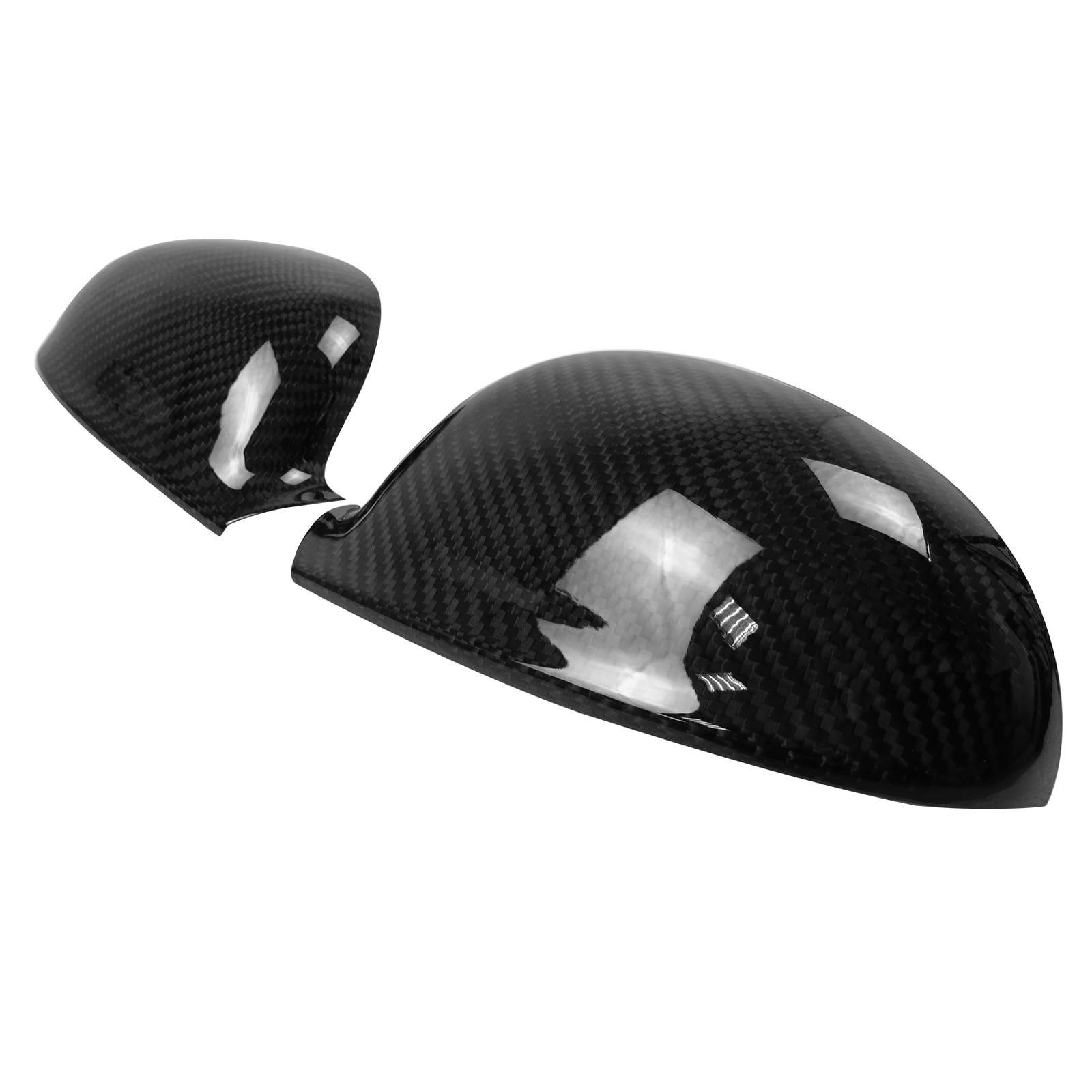 Ikon Motorsports Mirror Cover Compatible With 2005-2006 Volkswagen Golf ...