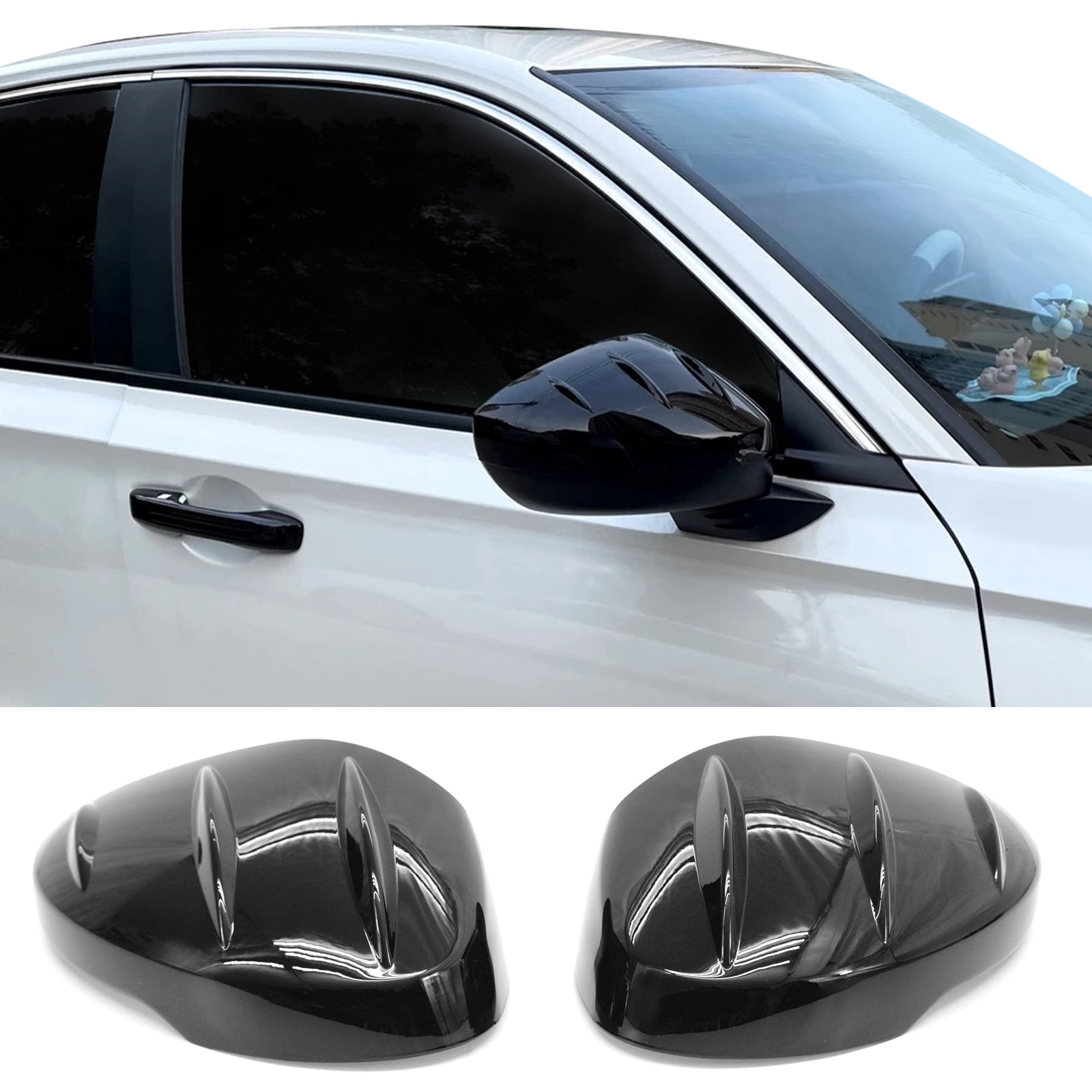 Ikon Motorsports Mirror Cover Fits 2022-2026 Honda Civic Hybrid Sport ...