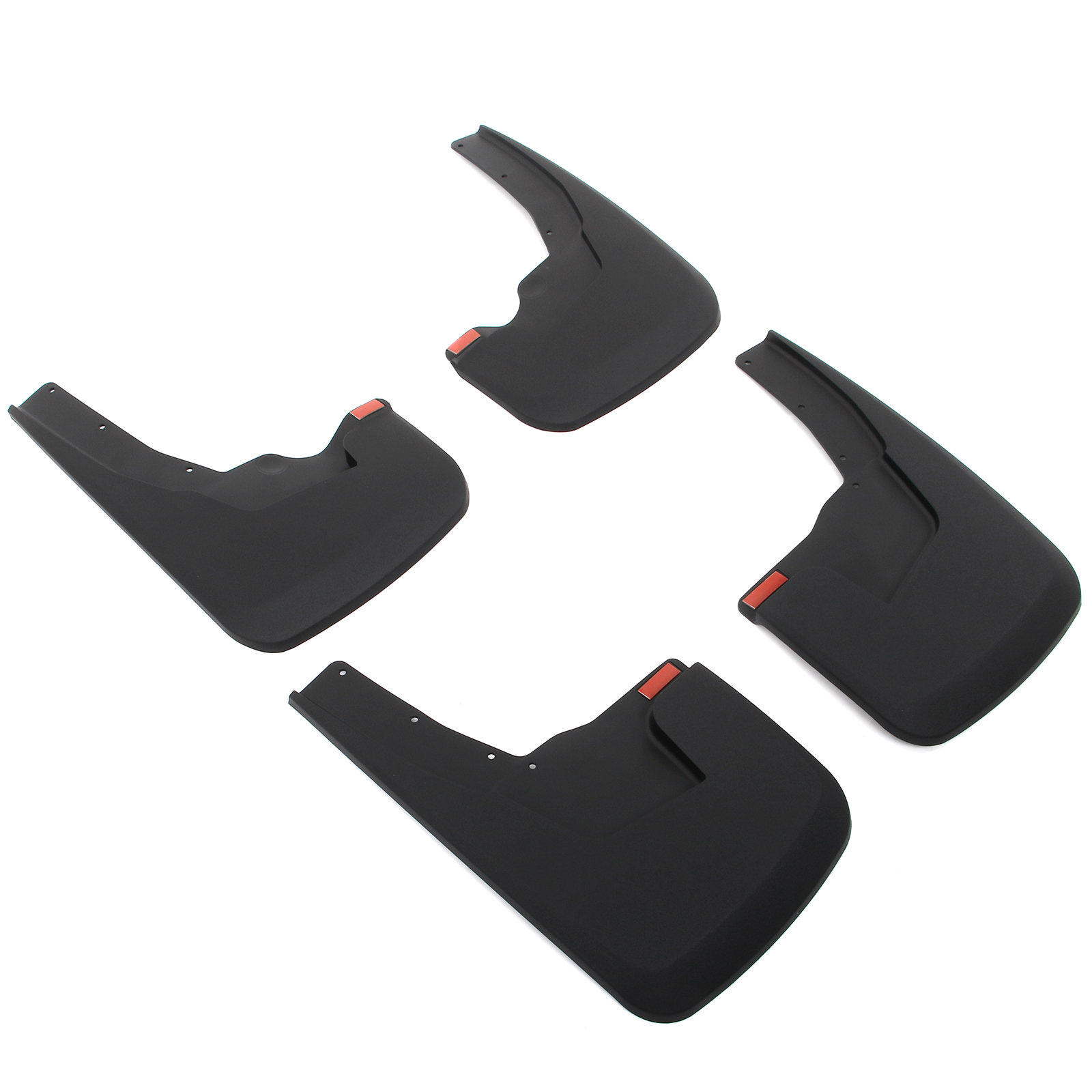 Ikon Motorsports Mud Flaps Splash Guards Fits 2019-2024 Dodge Ram 1500 ...