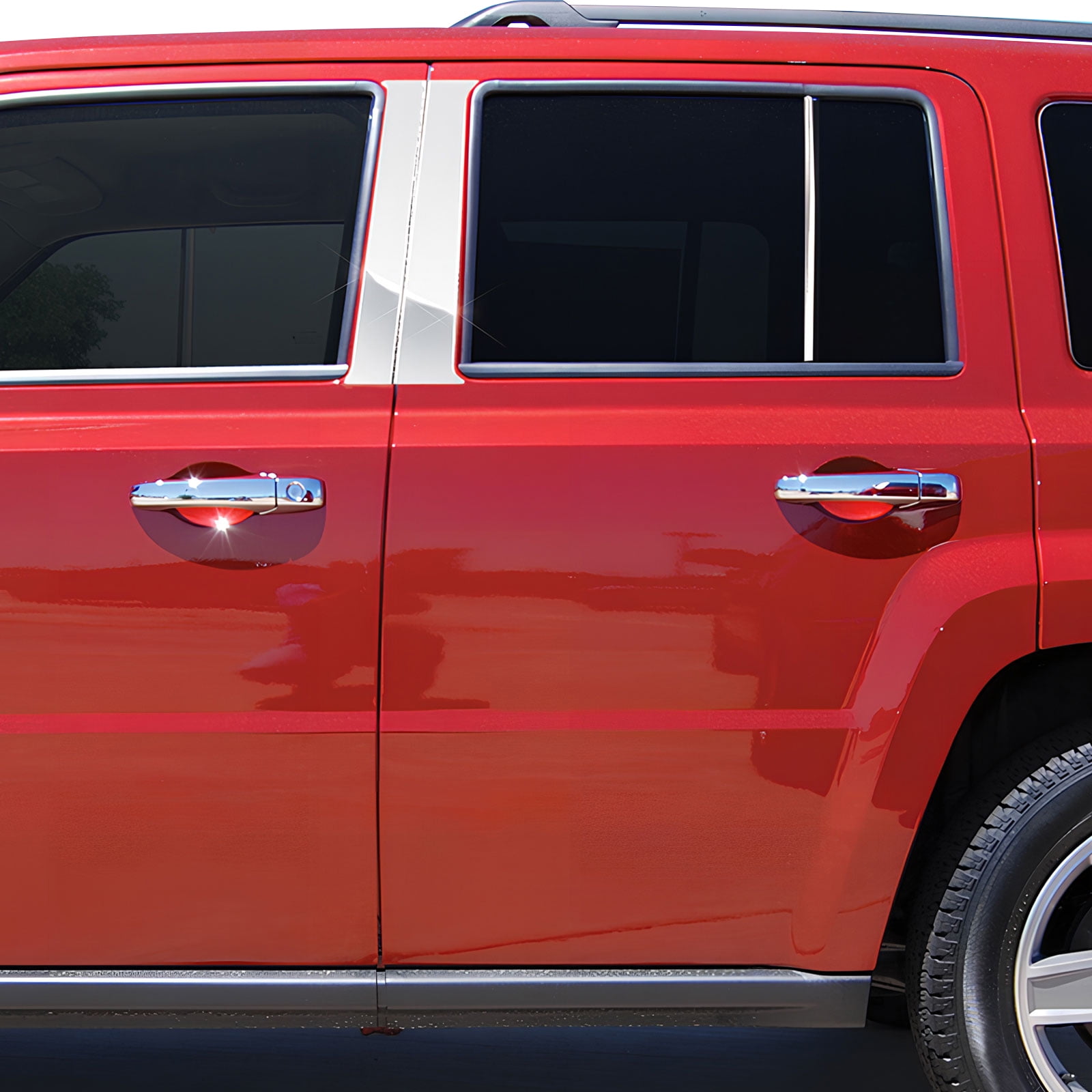 Ikon Motorsports Pillar Post Compatible With 2008-2012 Jeep Liberty ...